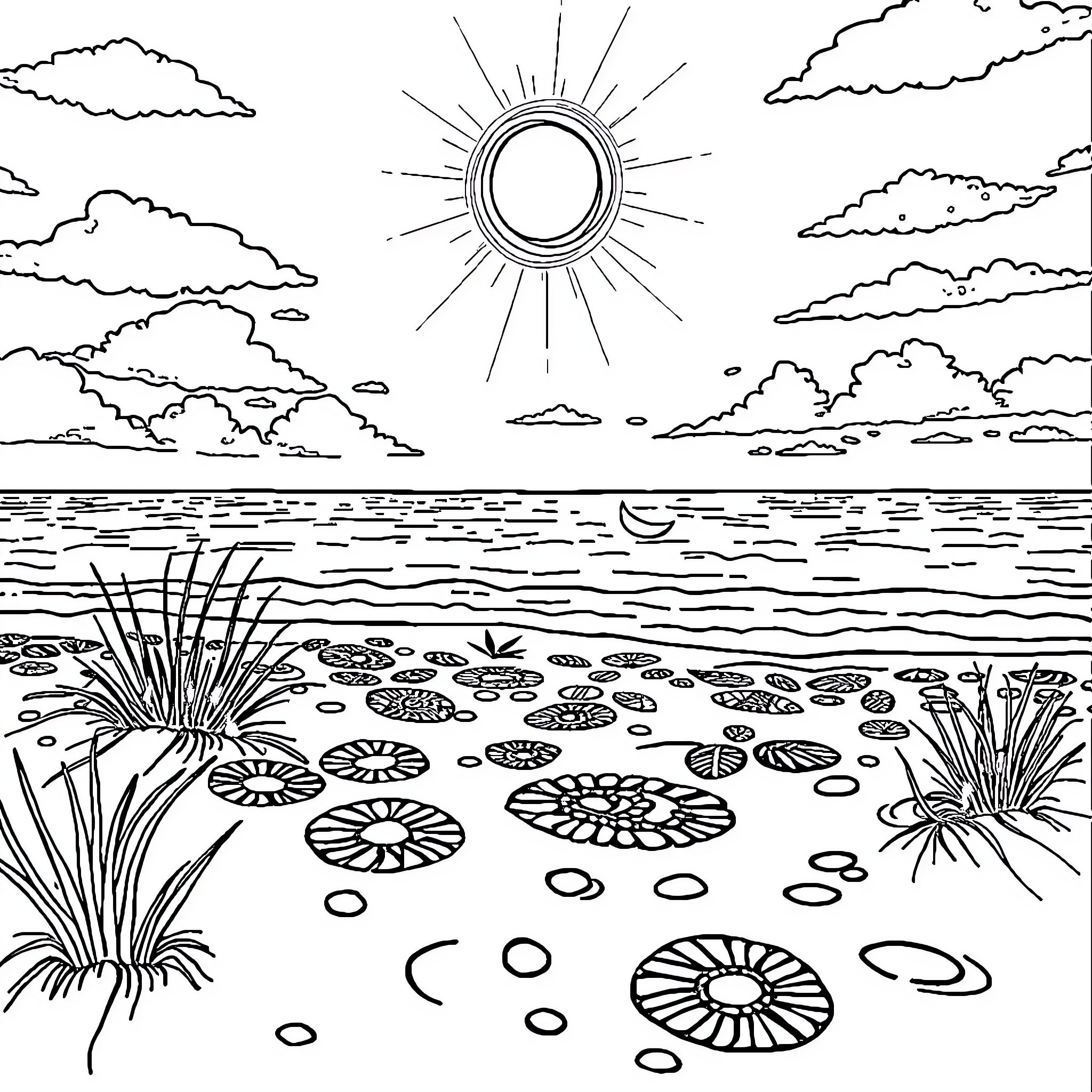 Best Nature Coloring Pages (Free Printable PDF)