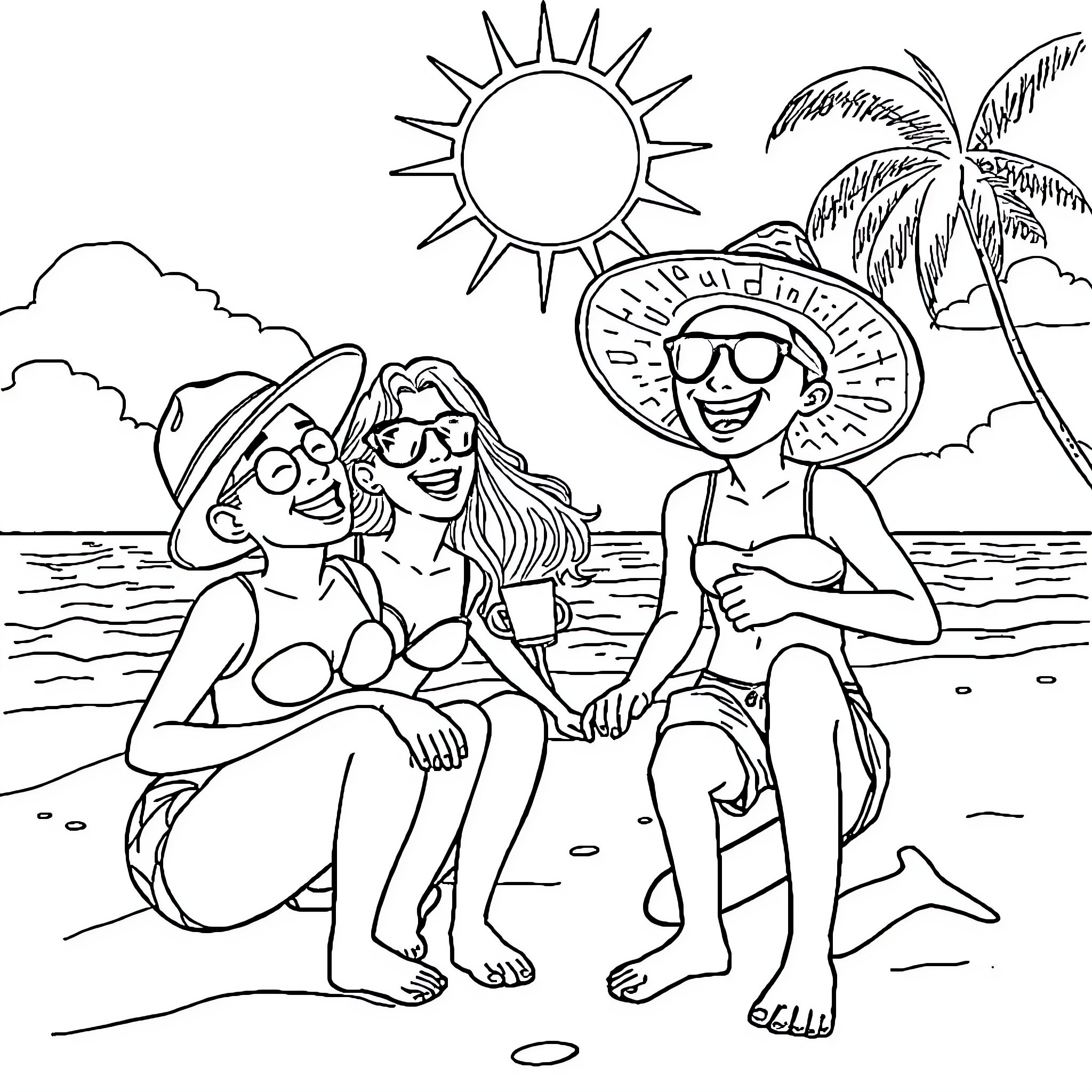Best Summer Coloring Pages (Free Printable PDF)