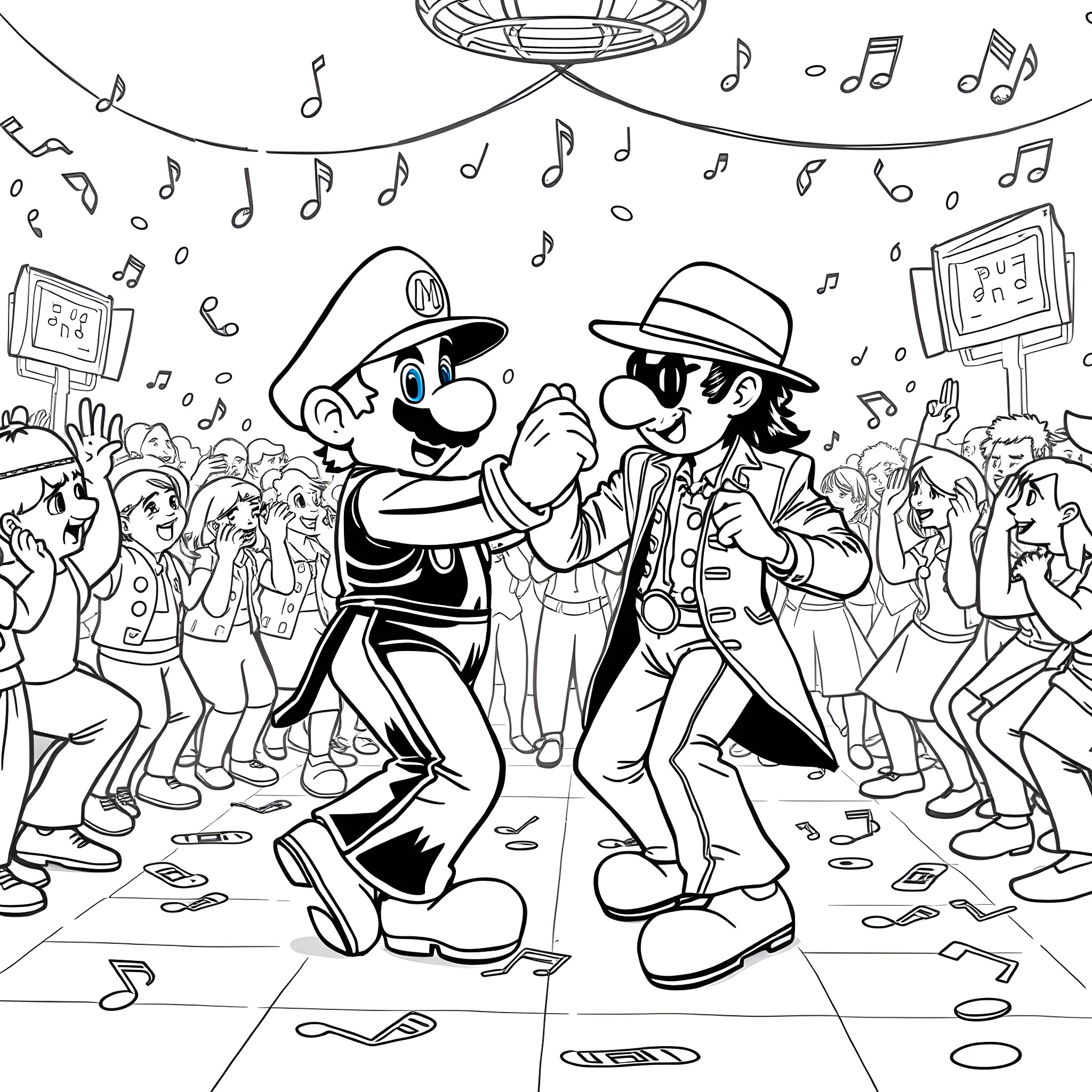 632 Best Mario Coloring Pages (Free Printable PDFs)