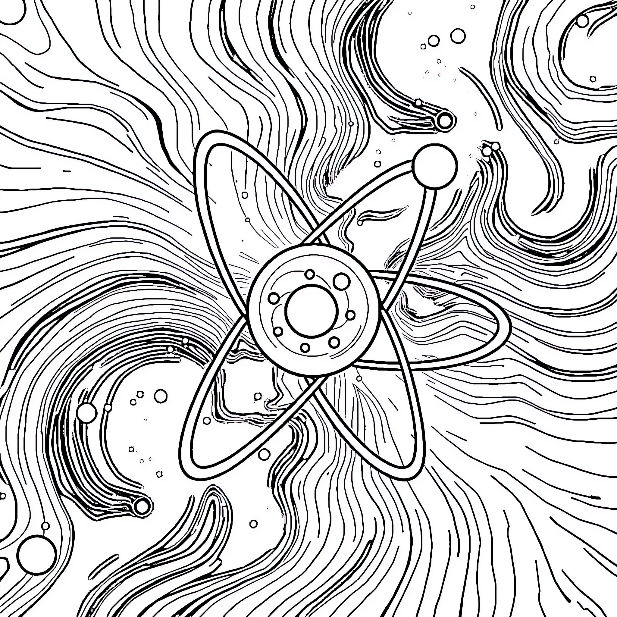 Best Atom Coloring Pages (Free Printable PDF)