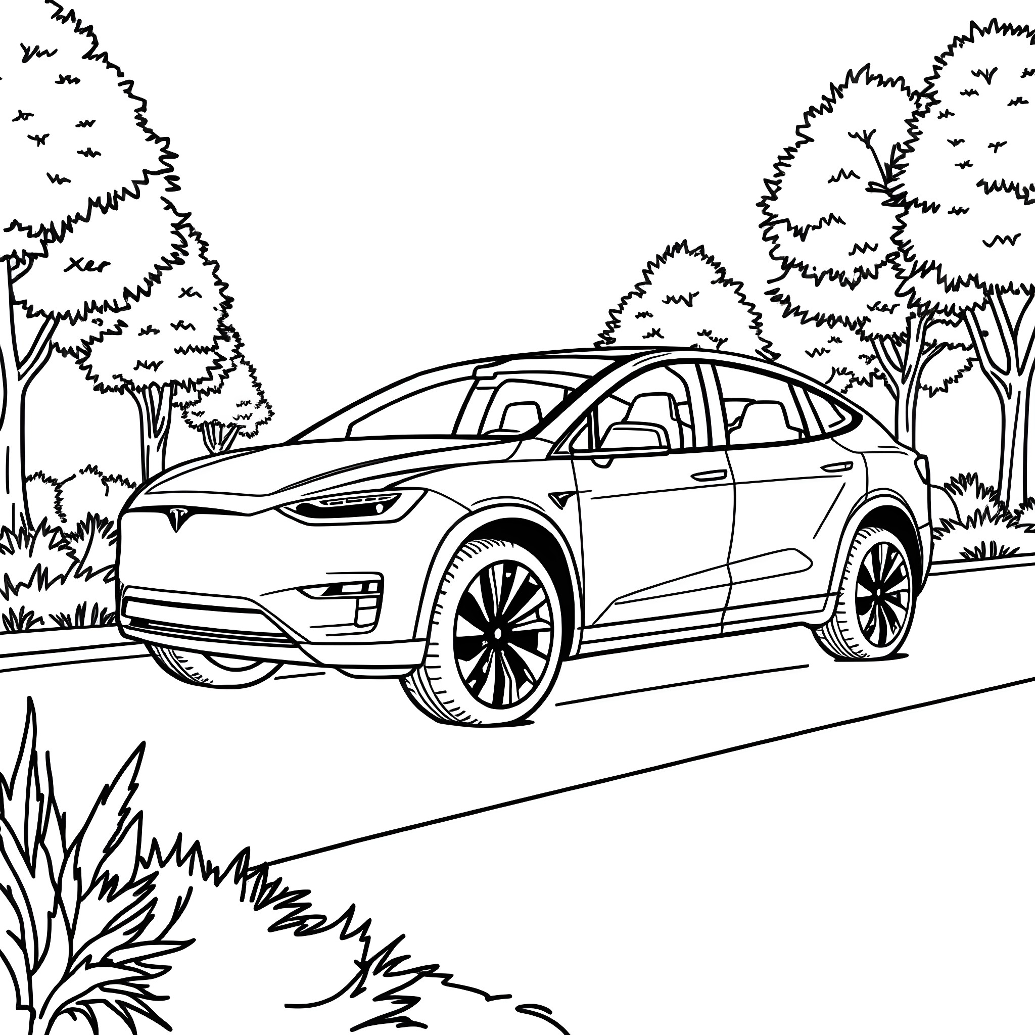 52 Best Tesla Coloring Pages (Free Printable PDFs)