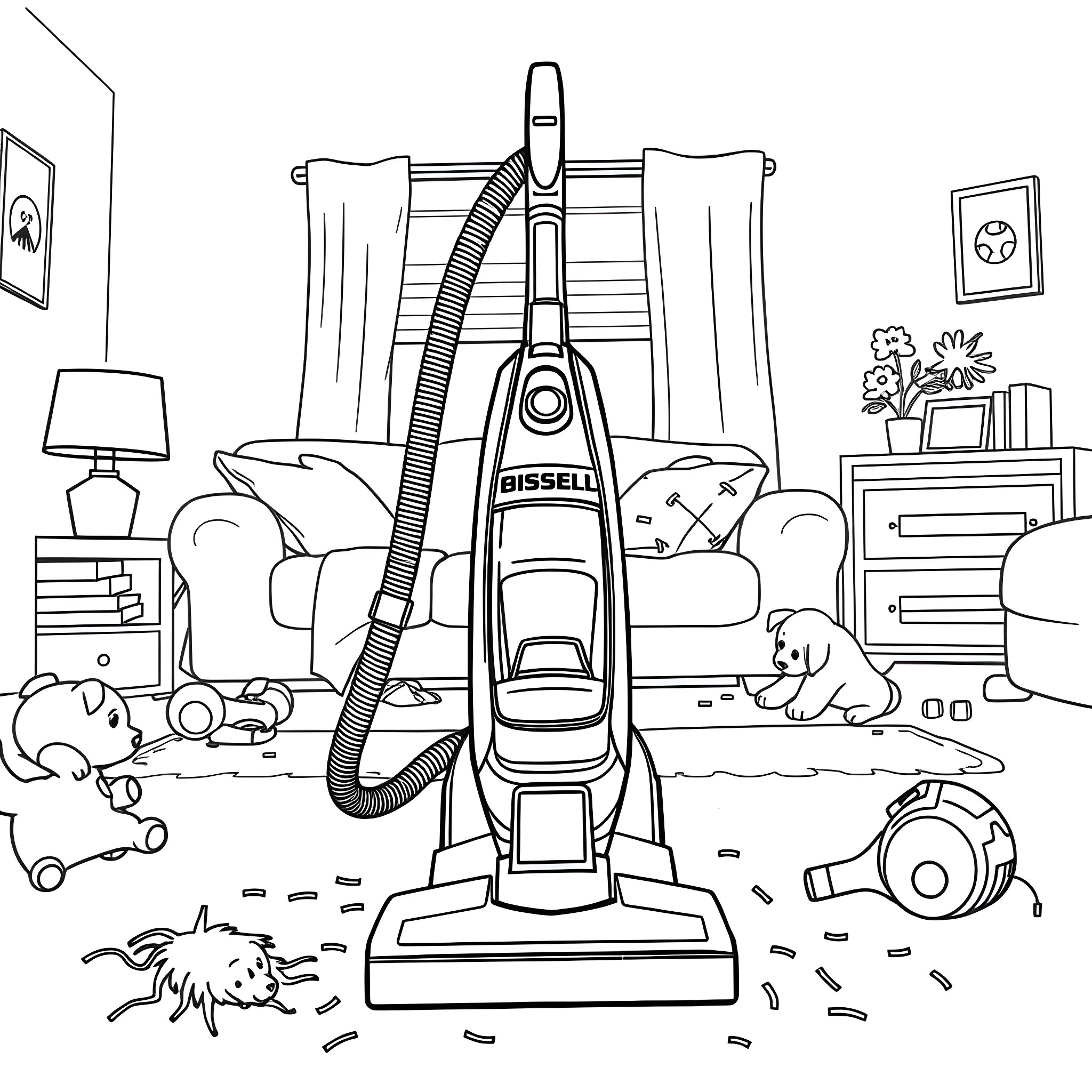 Best Vacuum Coloring Pages (Free Printable PDF)