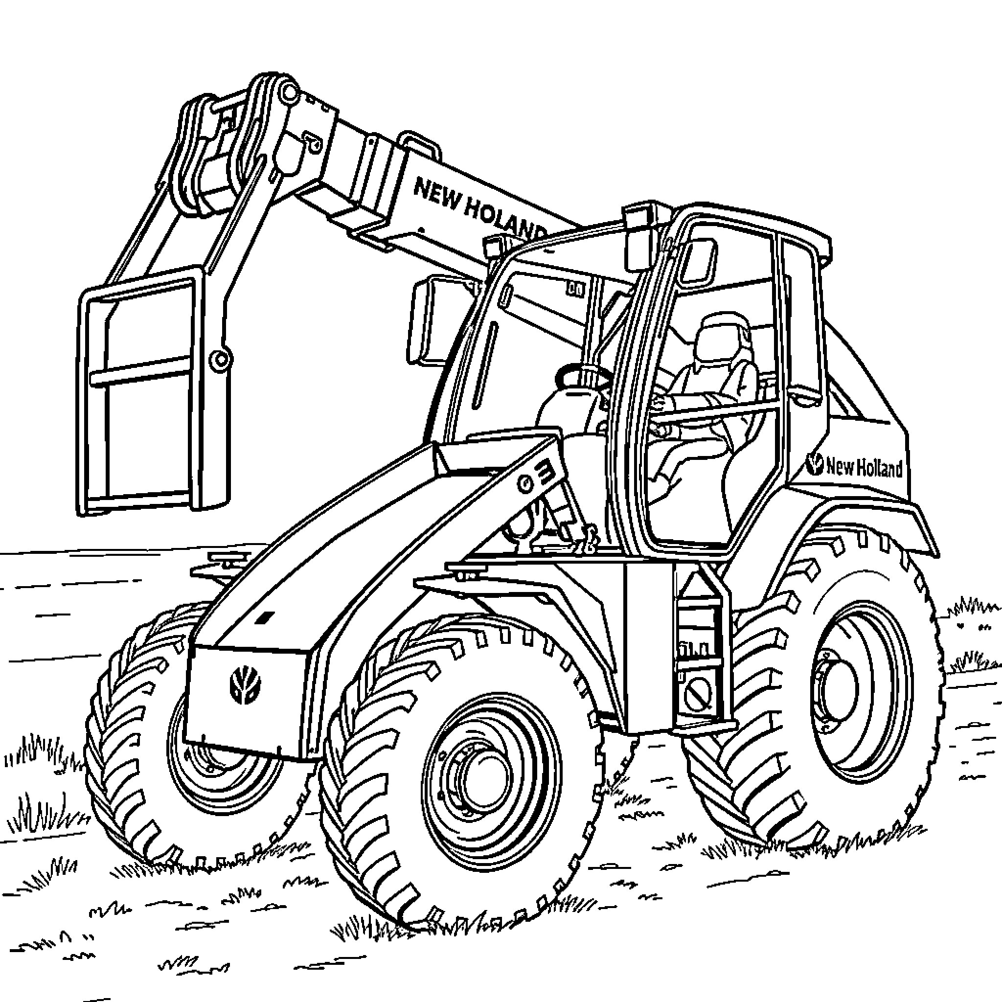 Best New Holland Coloring Pages (Free Printable PDF)