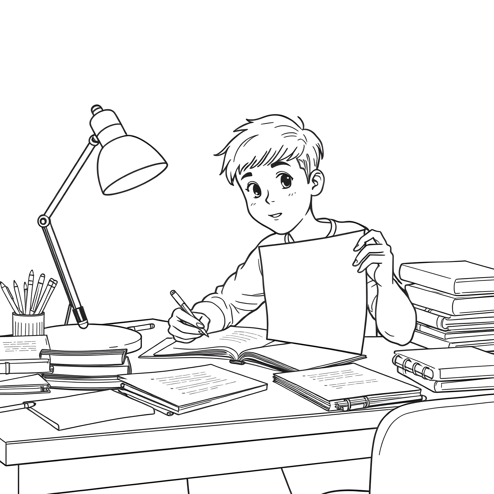 13 Best Student Coloring Pages (Free Printable PDFs)