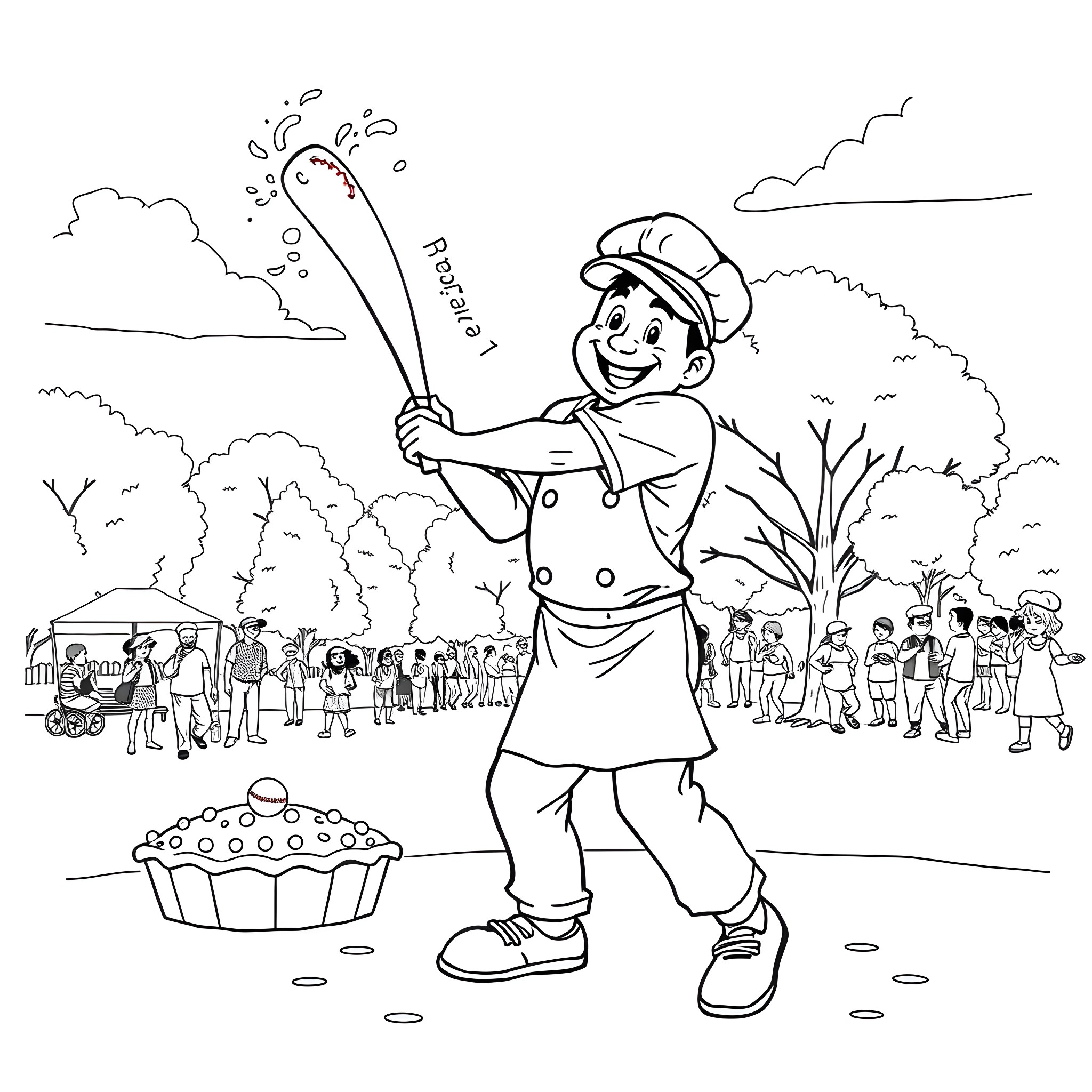 Best Baker Coloring Pages (Free Printable PDF)