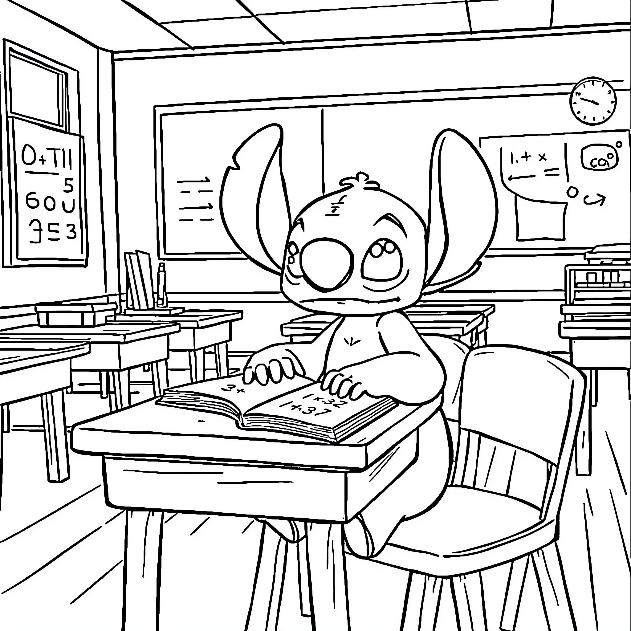 Best Stitch Coloring Pages (Free Printable PDF)