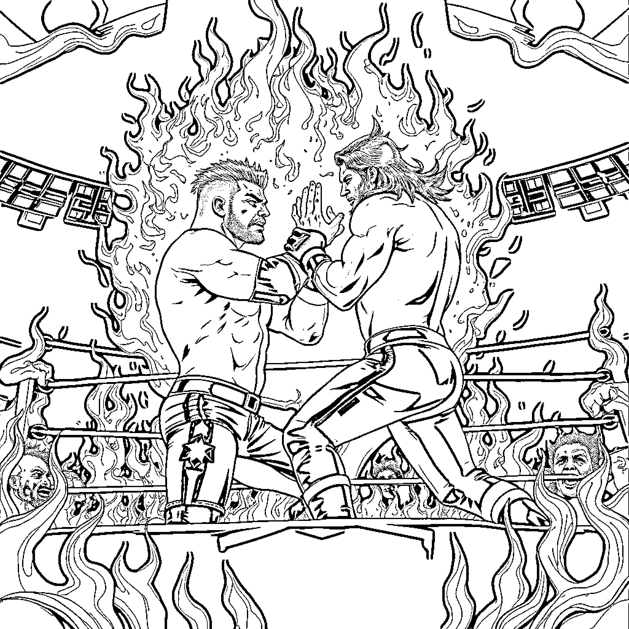 Best Cody Rhodes Coloring Pages (Free Printable PDF)