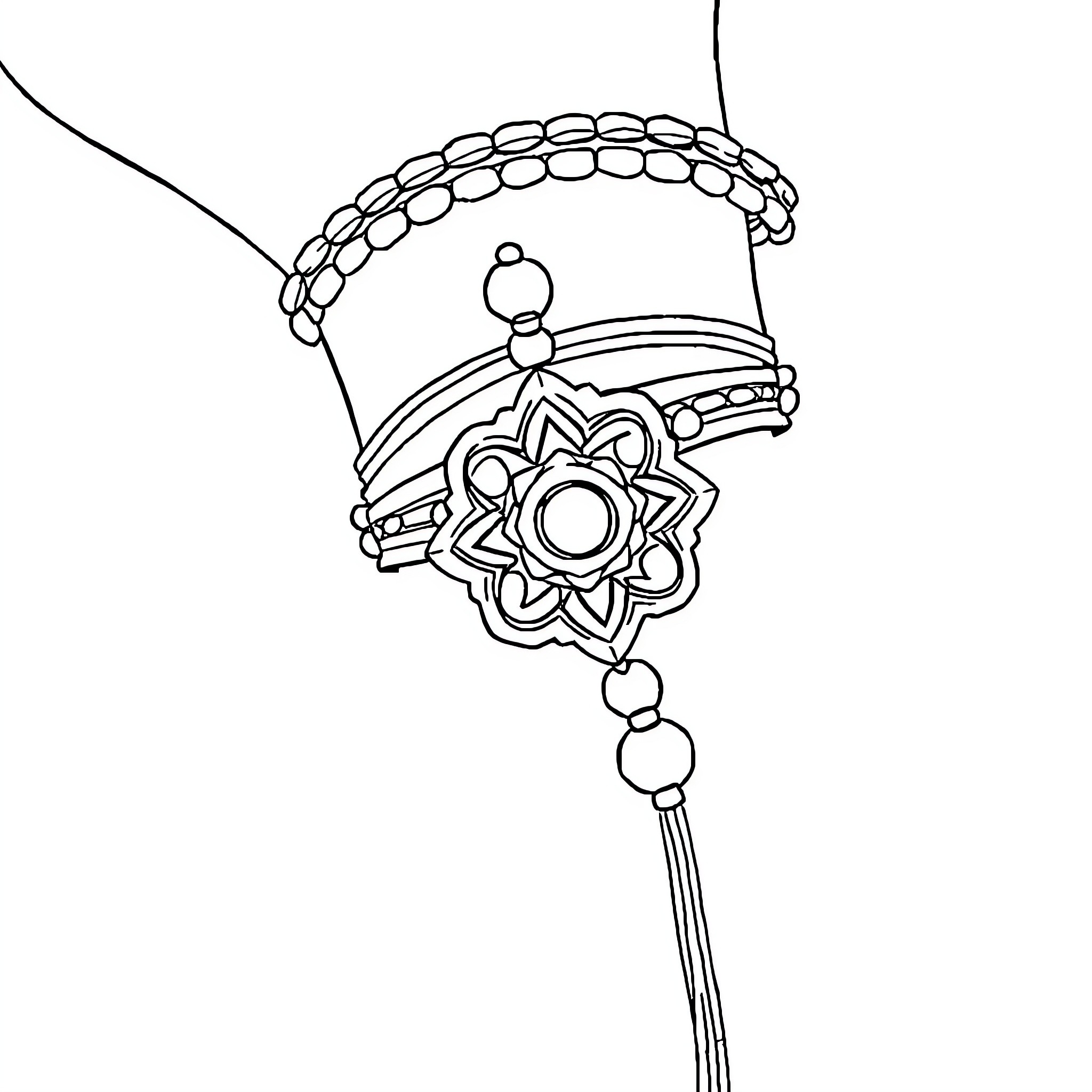 Best Rakhi Coloring Pages (Free Printable PDF)