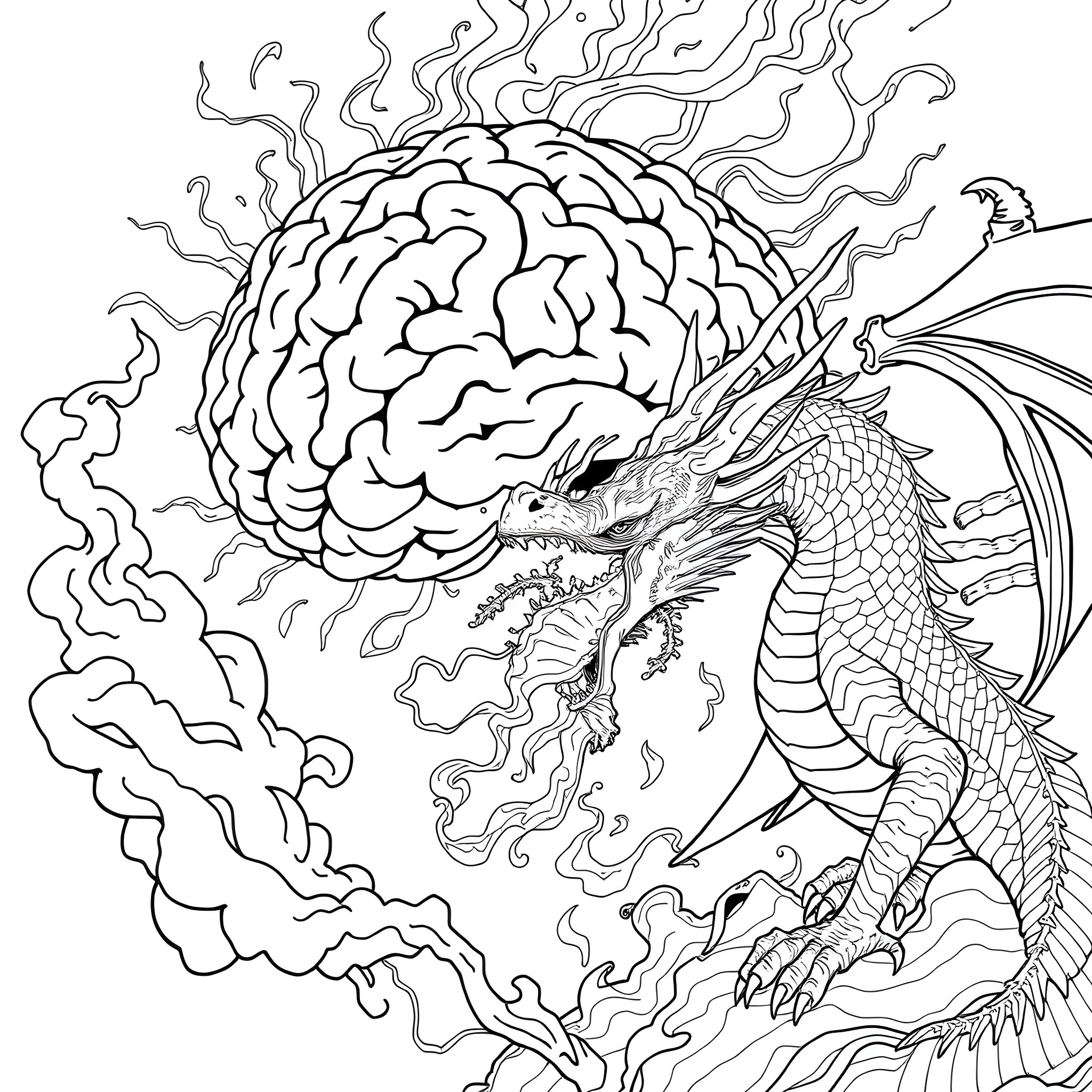 Best Brain Coloring Pages (Free Printable PDF)