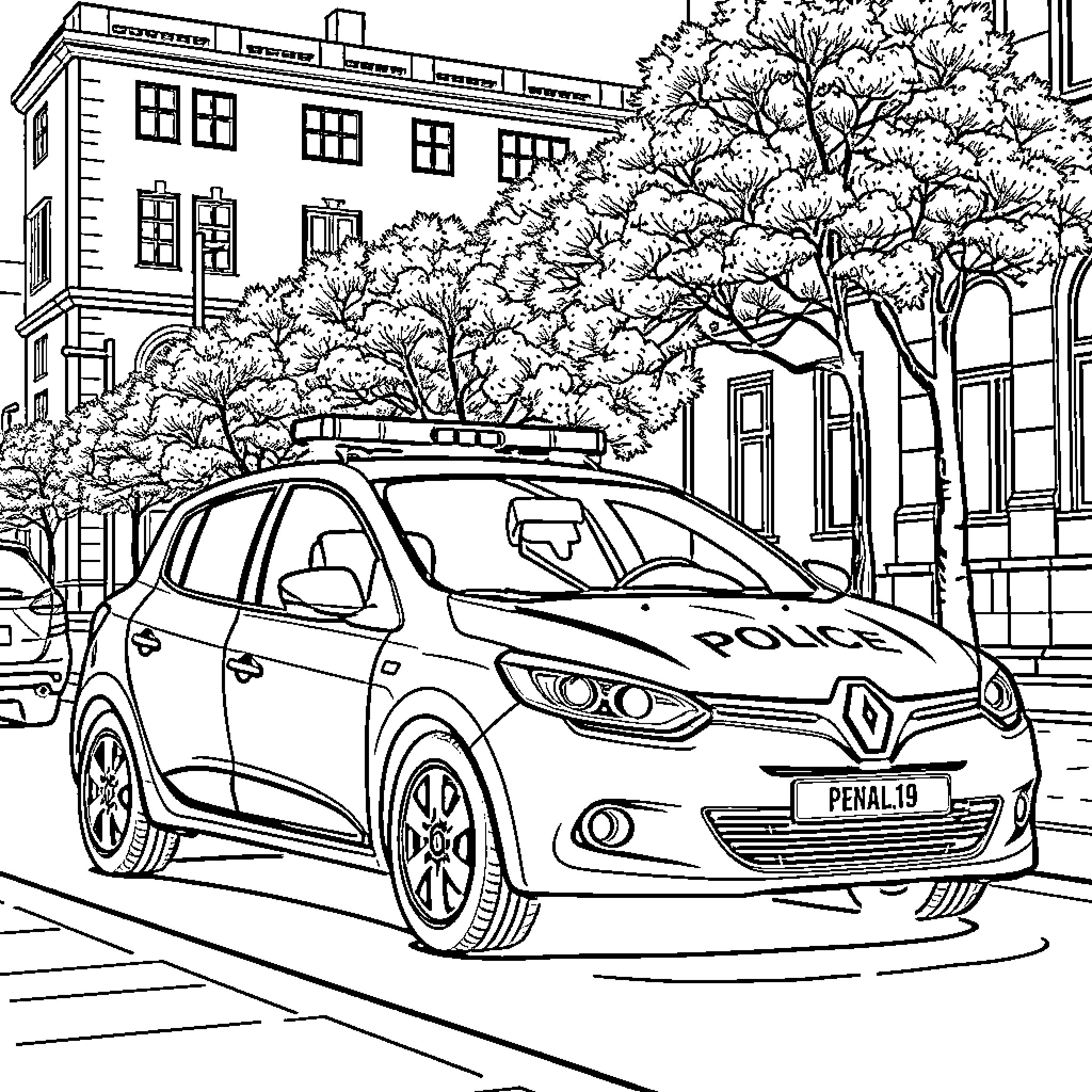 Best Renault 19 Coloring Pages (Free Printable PDF)