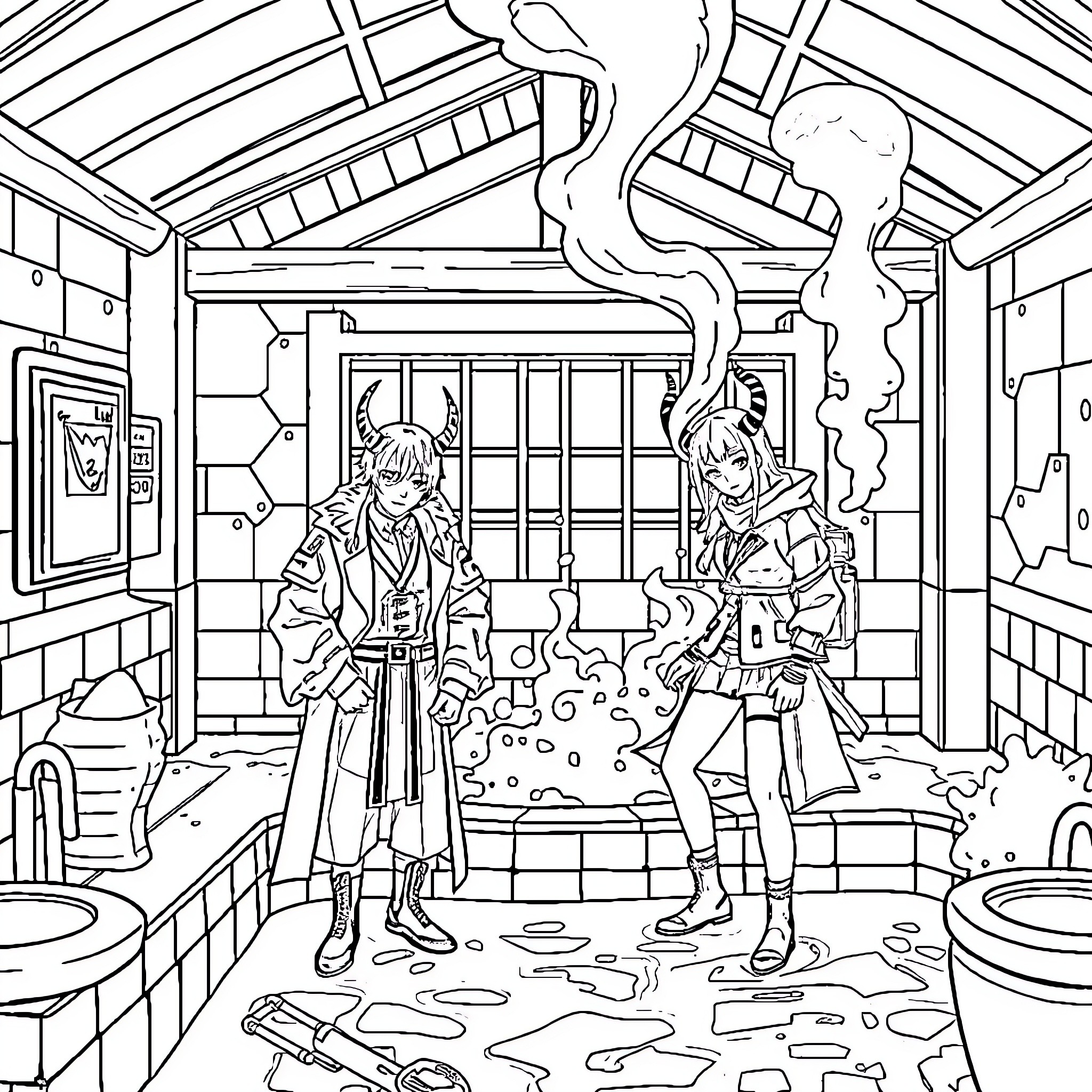 Best Kpop Demon Hunter Coloring Pages (Free Printable PDF)