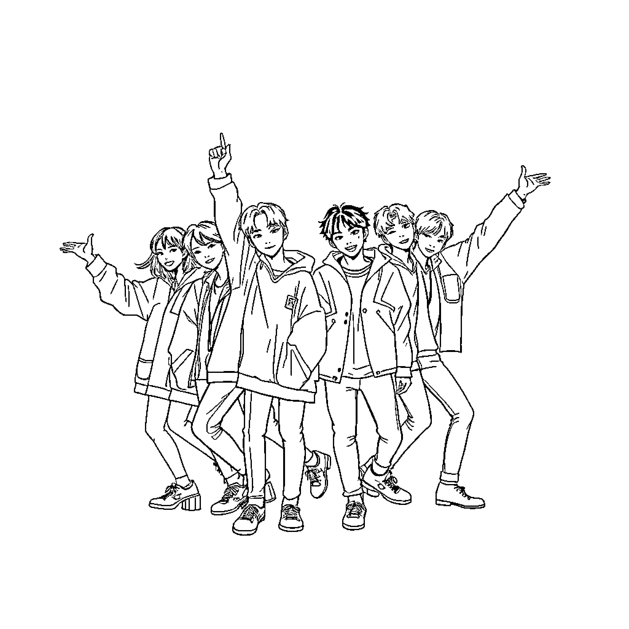 Best Stray Kids Coloring Pages (Free Printable PDF)
