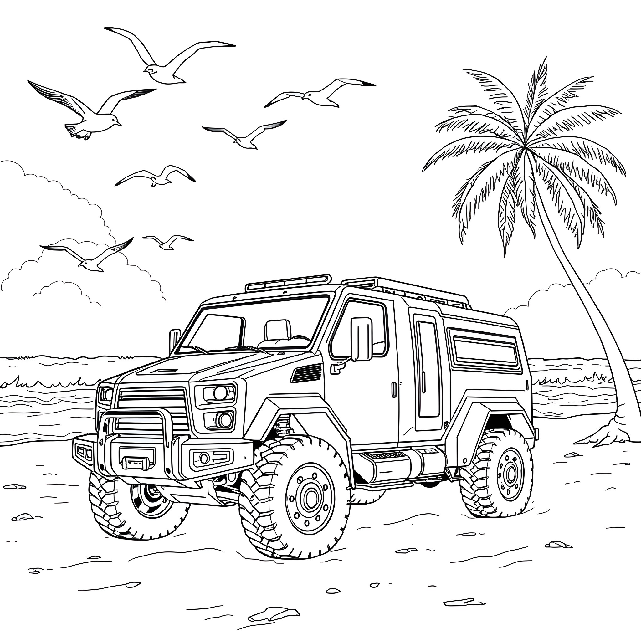 Best Cybertruck Coloring Pages (Free Printable PDF)