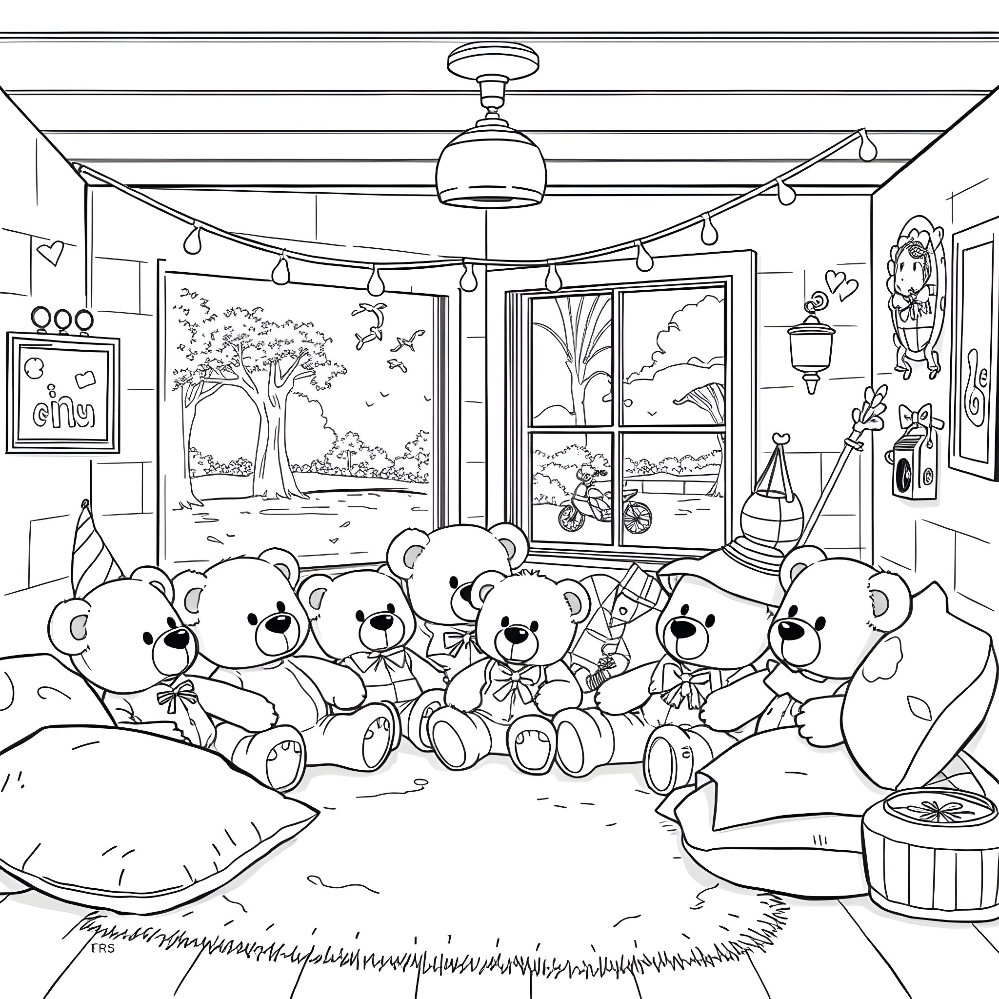 29 Best Teddy Bear Coloring Pages (Free Printable PDFs)