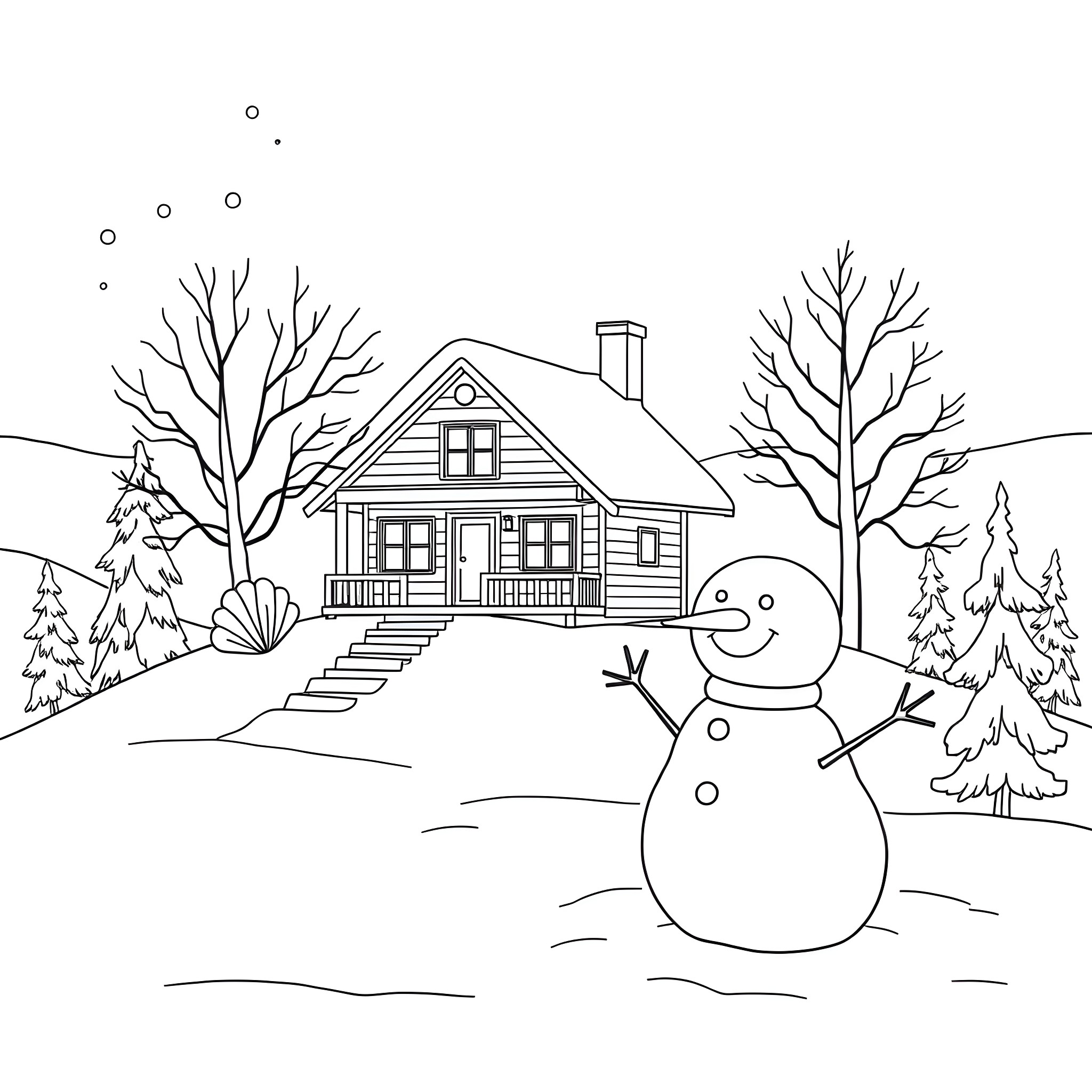 13 Best Snowman Coloring Pages (Free Printable PDFs)