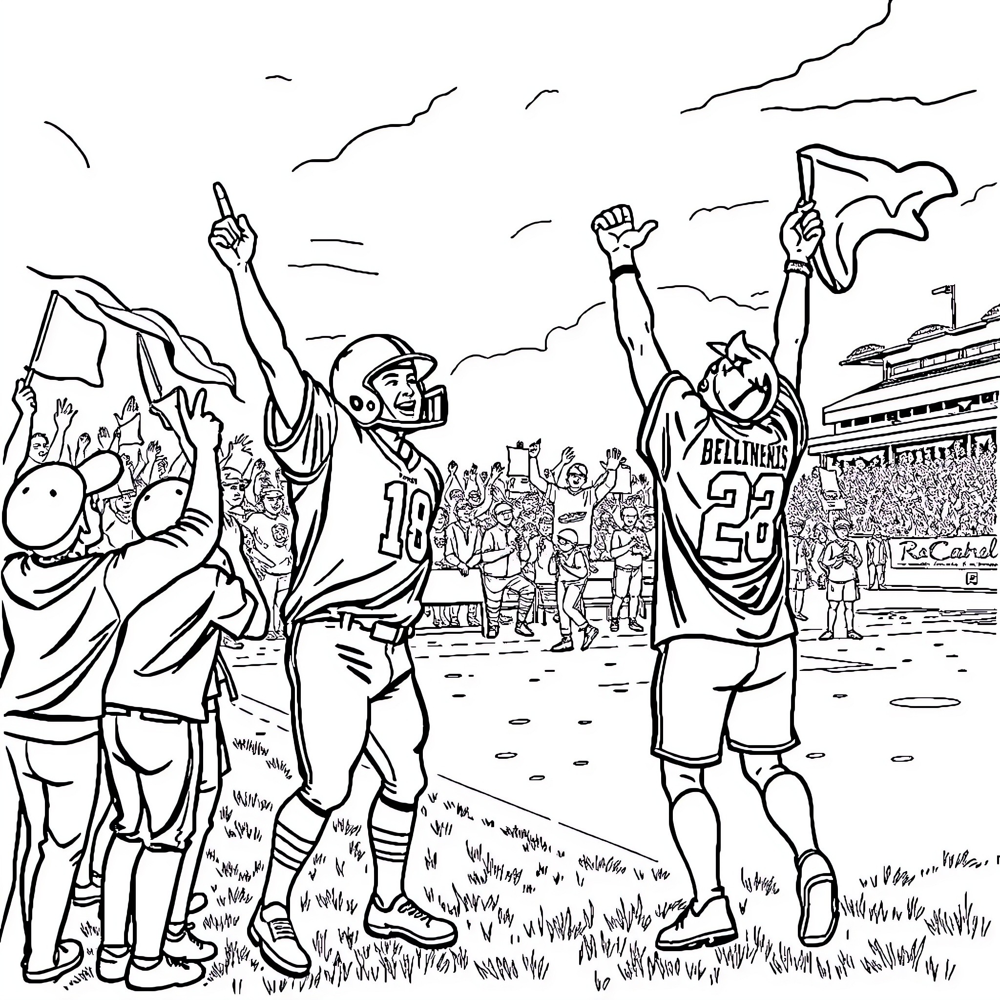 2 Best Bellingham Coloring Pages (Free Printable PDFs)