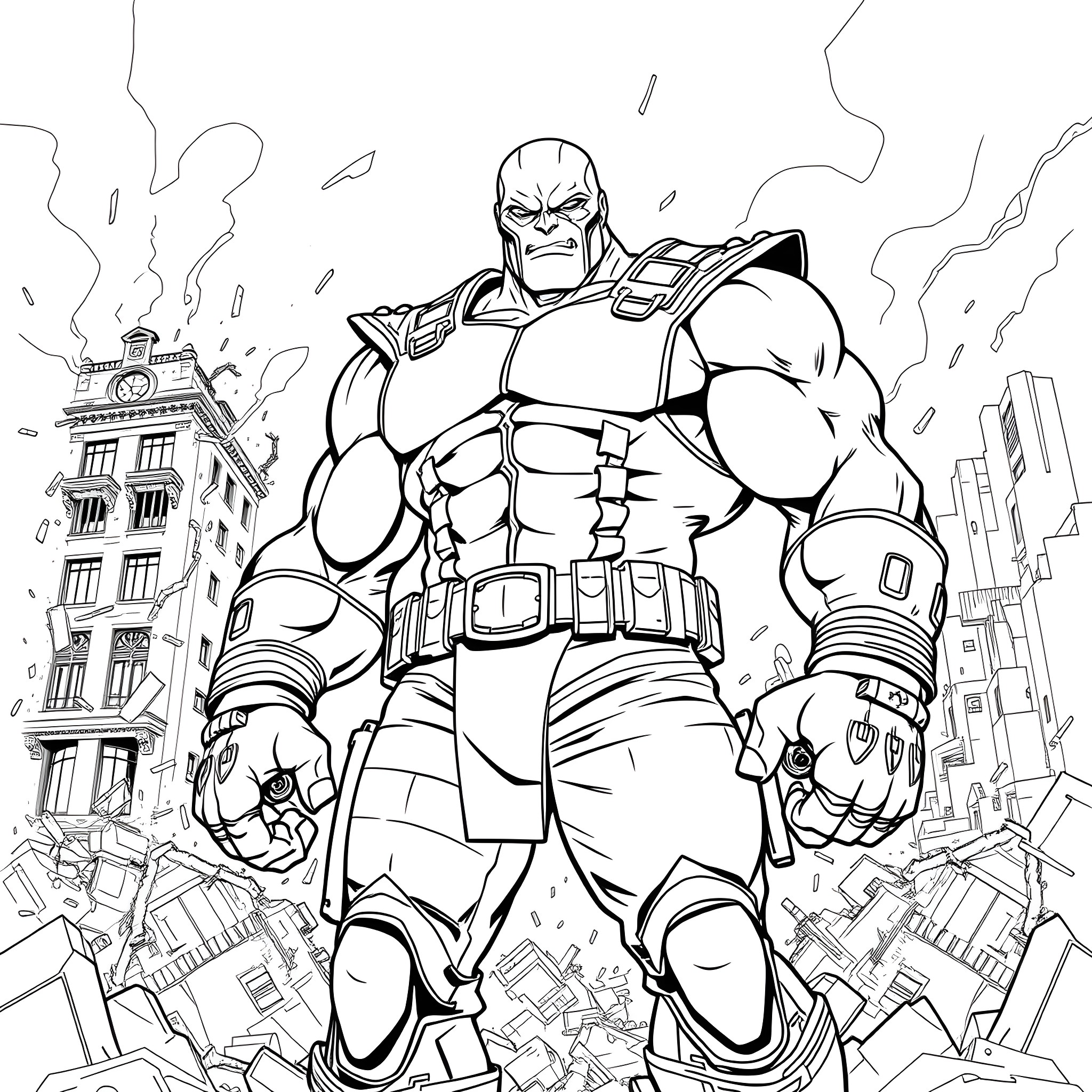 107 Best Bane Coloring Pages (Free Printable PDFs)