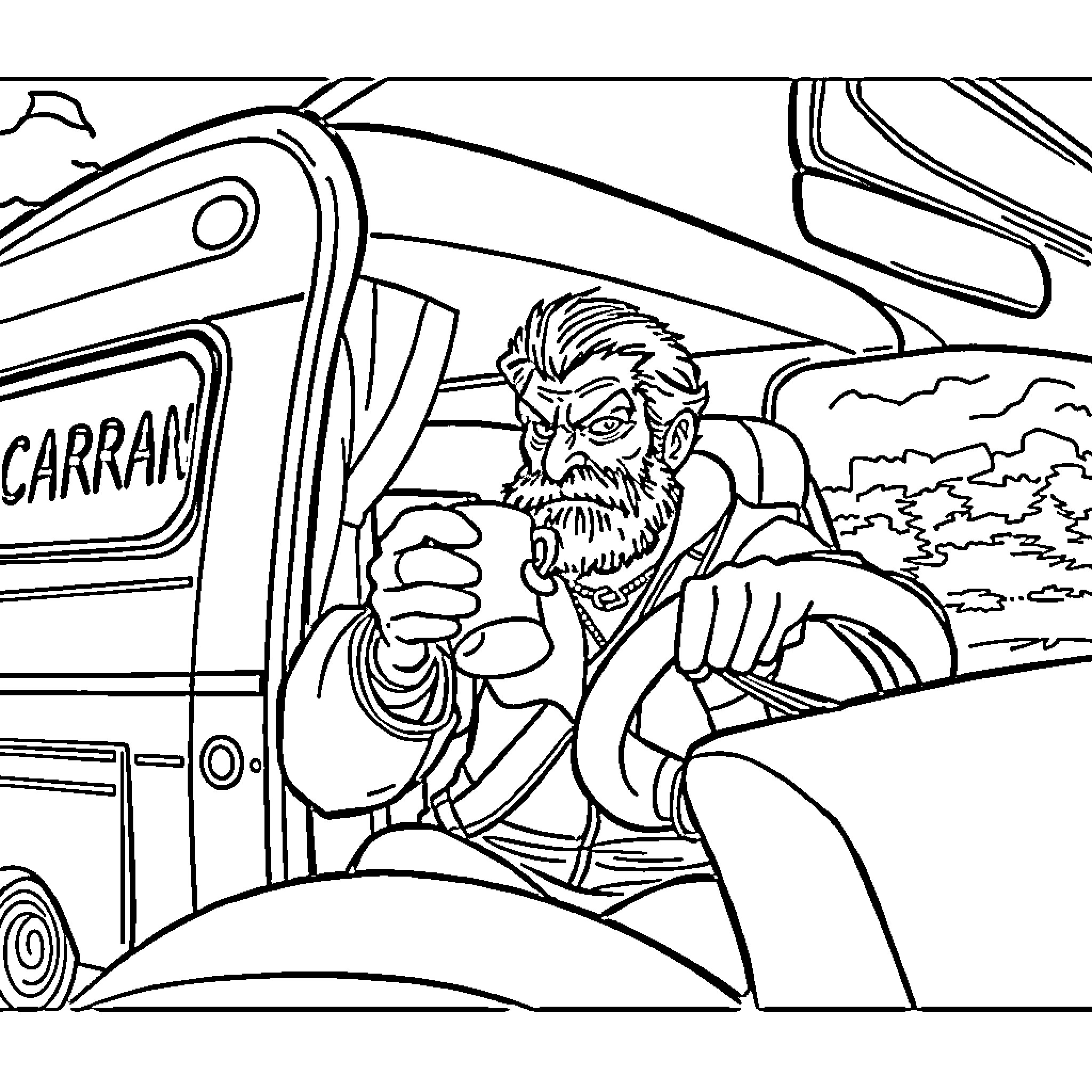 Best Caravan Coloring Pages (Free Printable PDF)