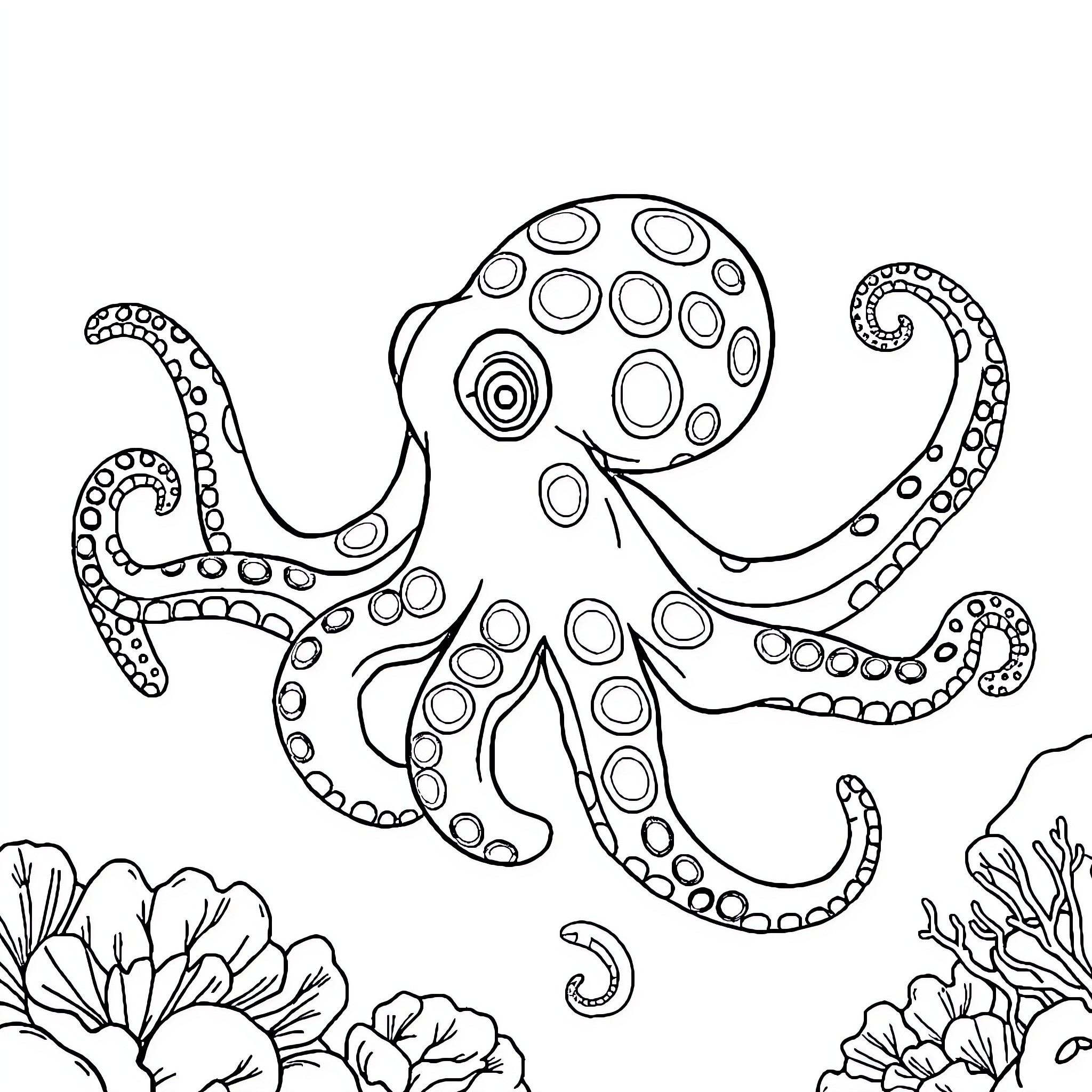 Best Octopus Coloring Pages (Free Printable PDF)
