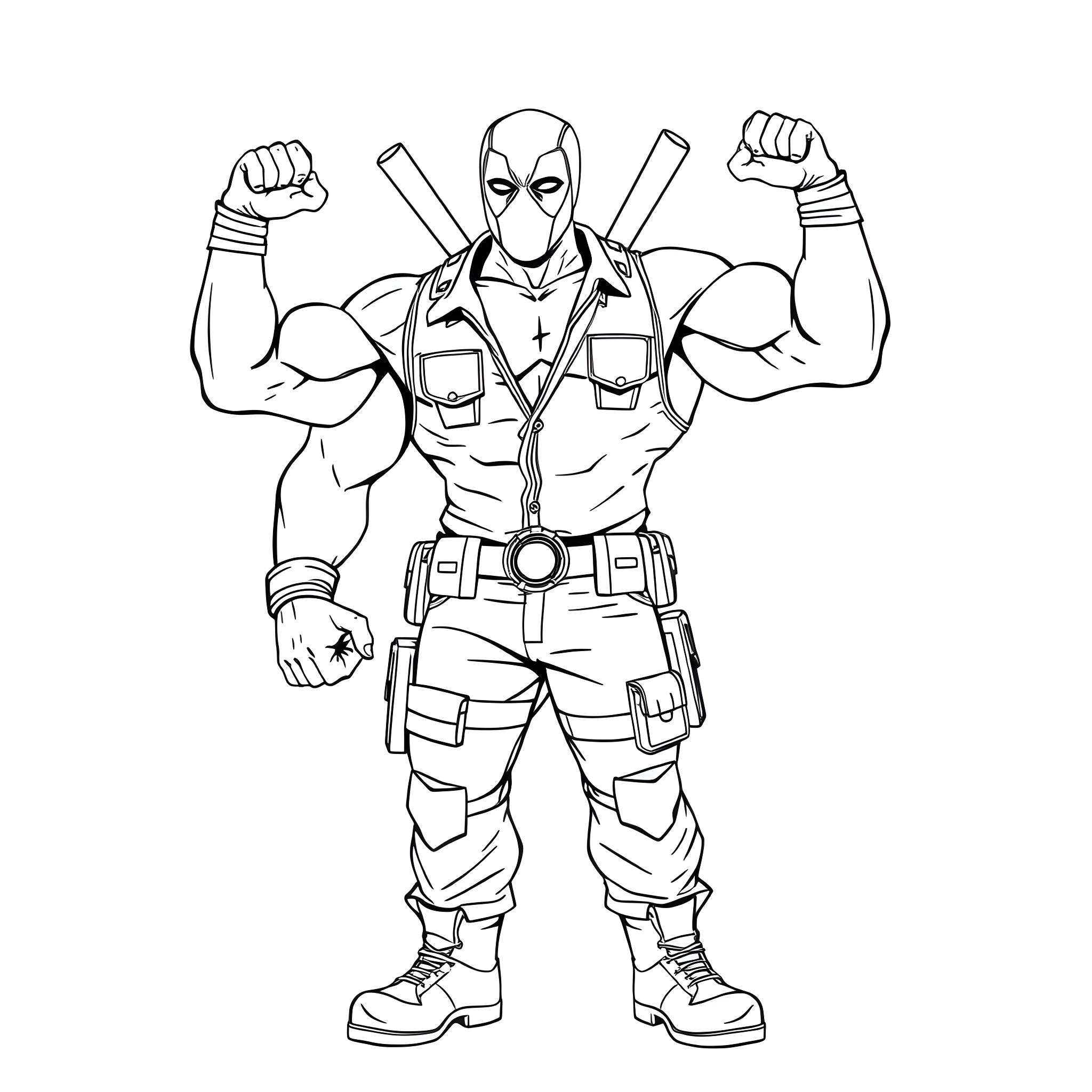 211 Best Man Coloring Pages (Free Printable PDFs)