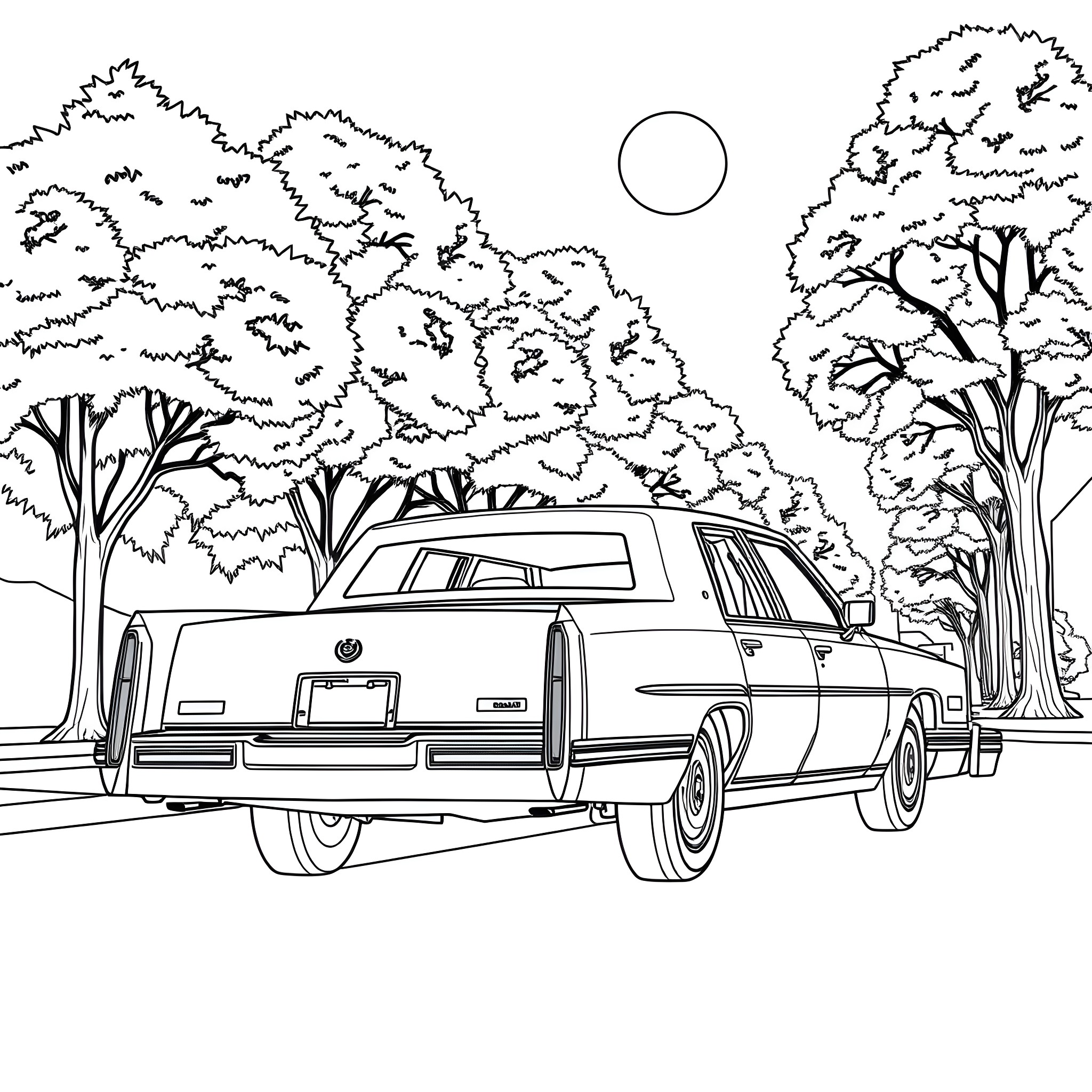 Best Cadillac Coloring Pages (Free Printable PDF)