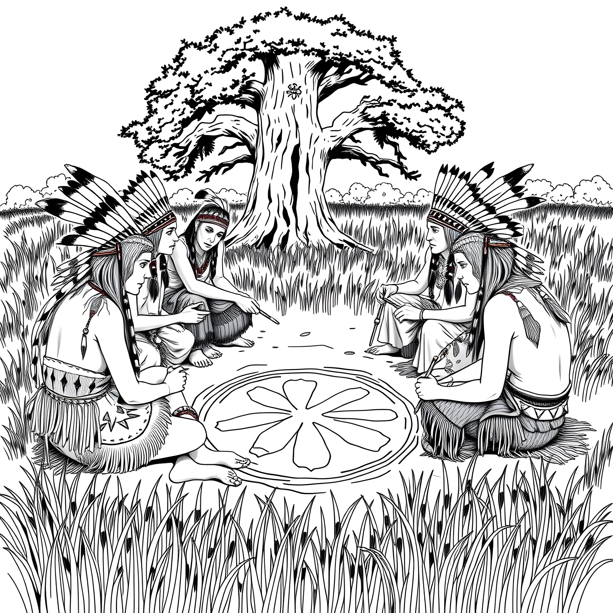 20 Best Cherokee Warrior Coloring Pages (Free Printable PDFs)