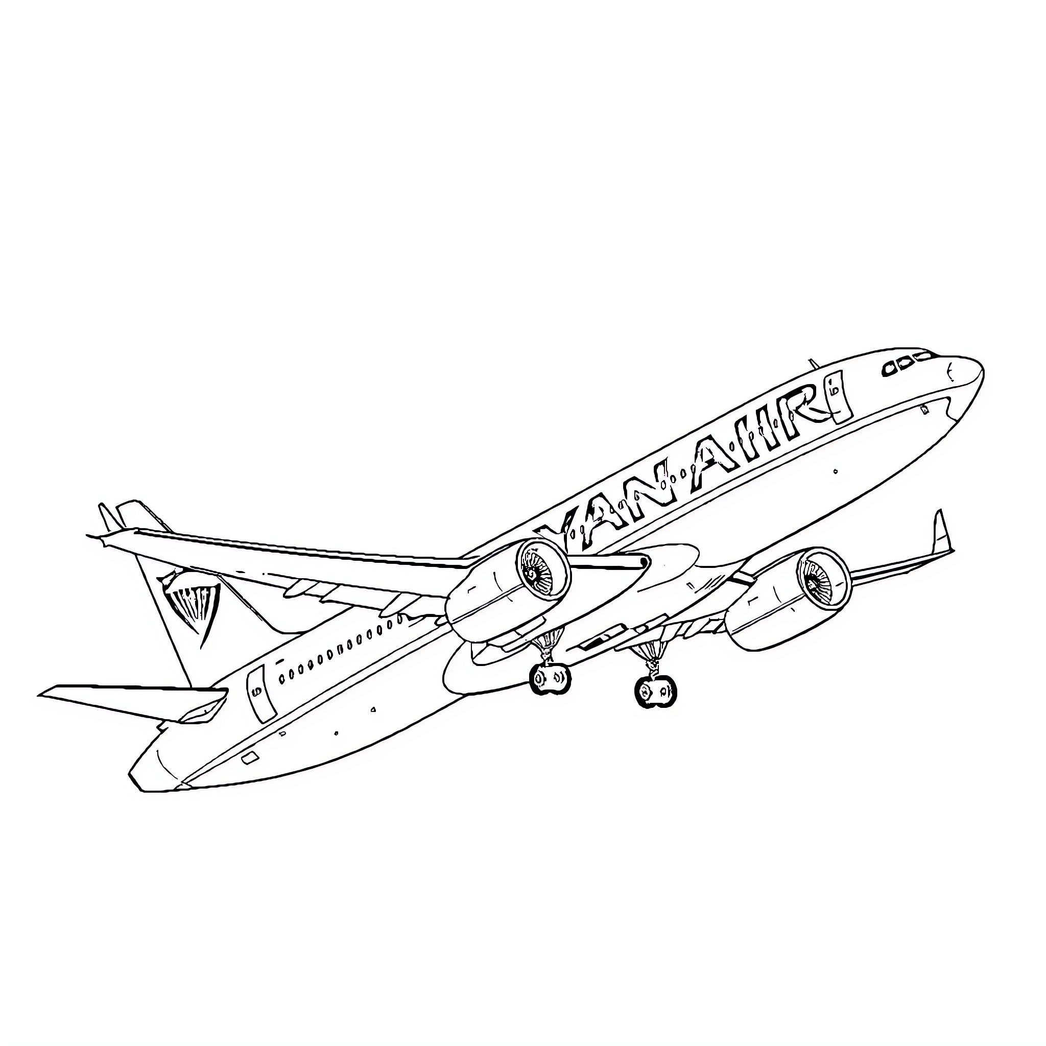 Best Ryanair Coloring Pages (Free Printable PDF)