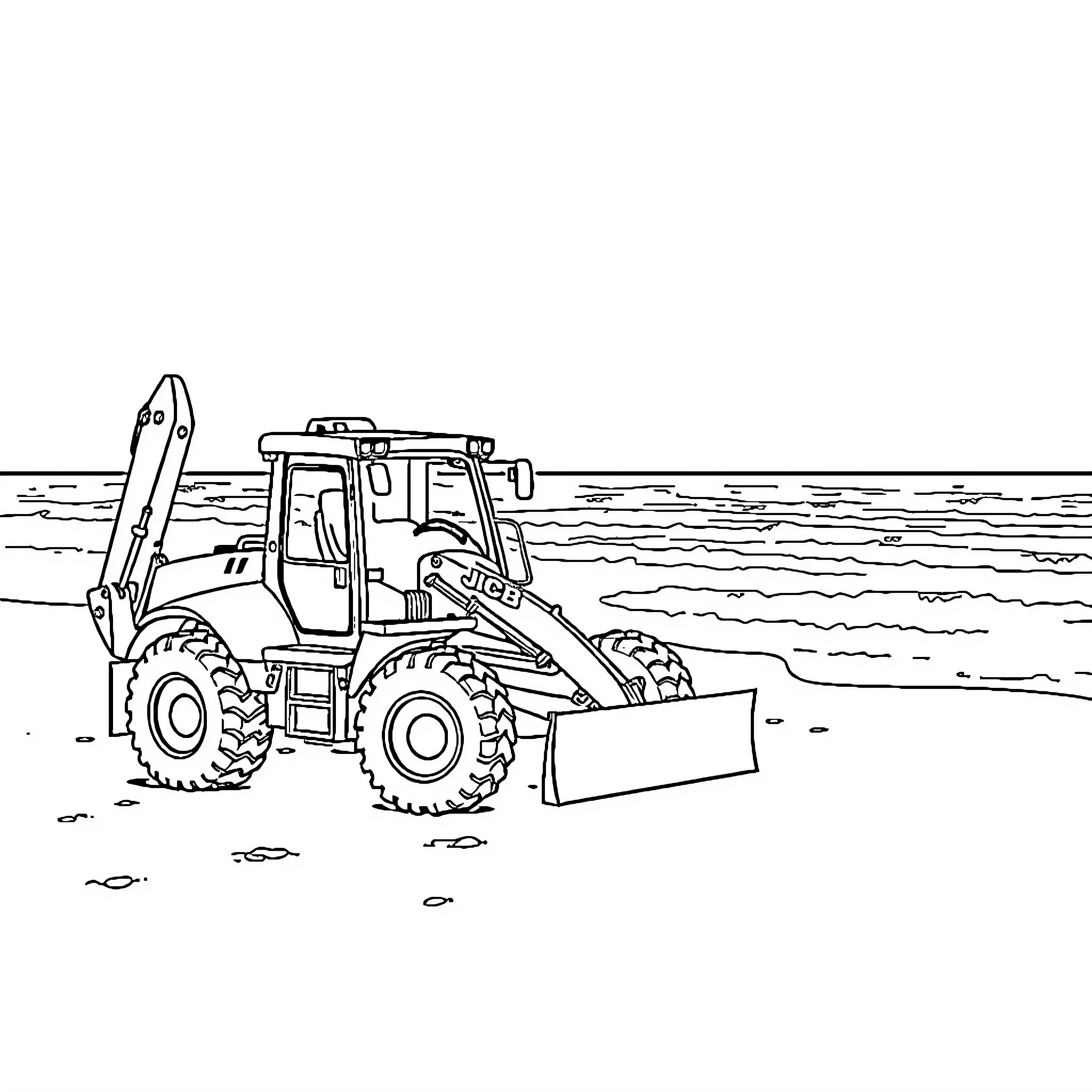 Best Digger Coloring Pages (Free Printable PDF)