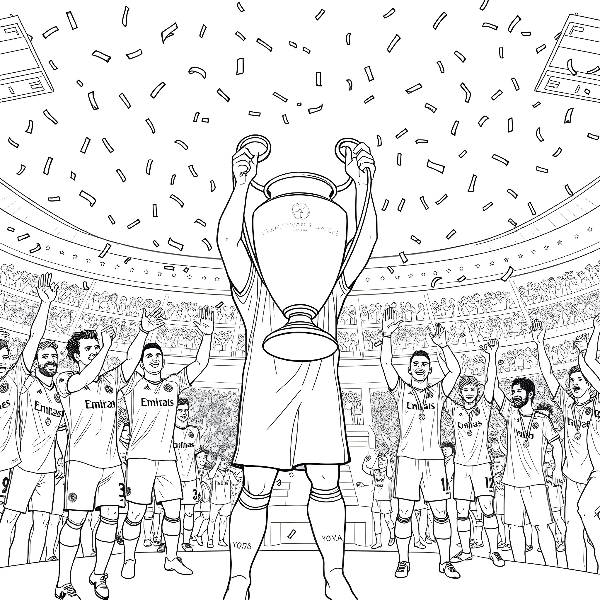 Best Lamine Yamal Coloring Pages (Free Printable PDF)