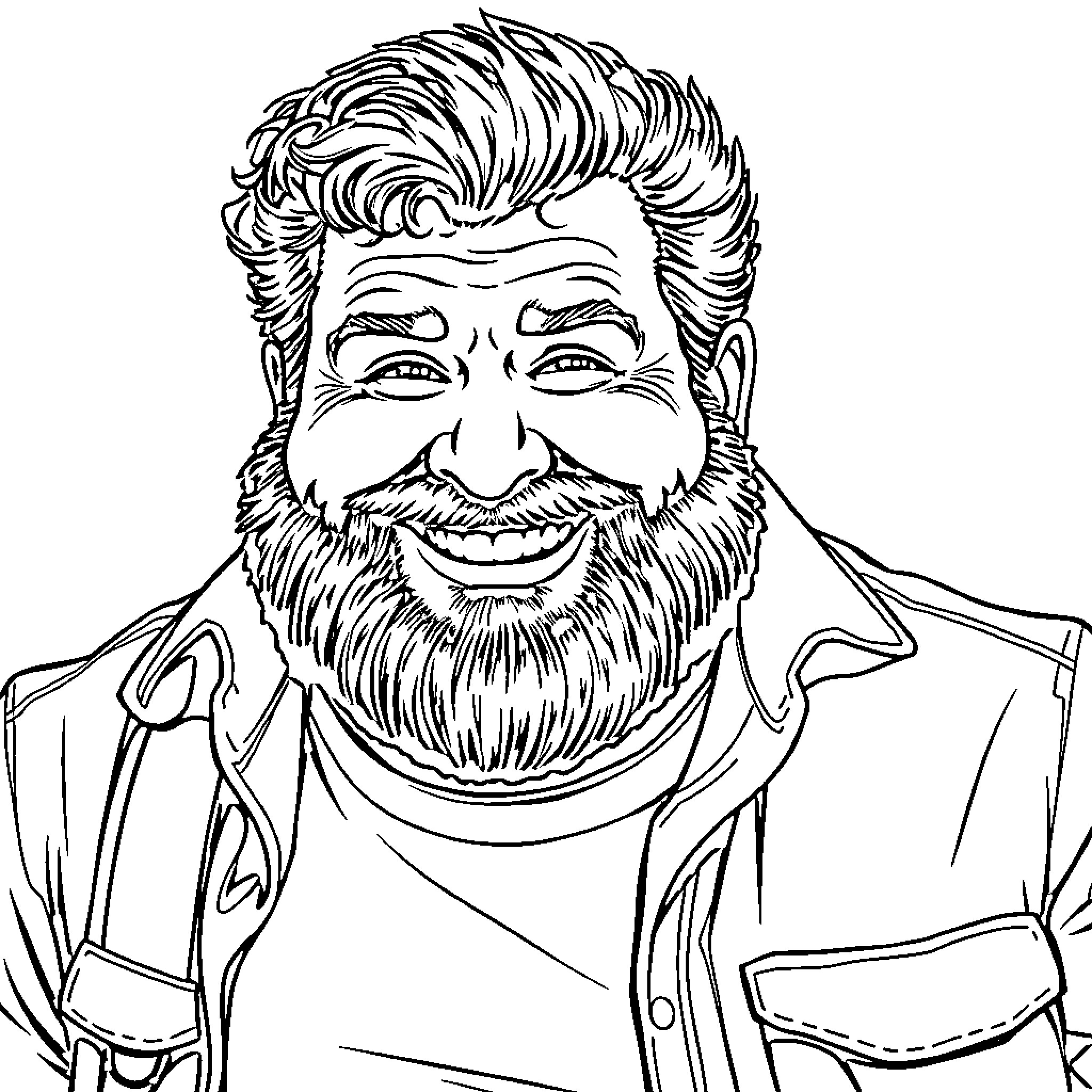 Best Bud Spencer Coloring Pages (Free Printable PDF)