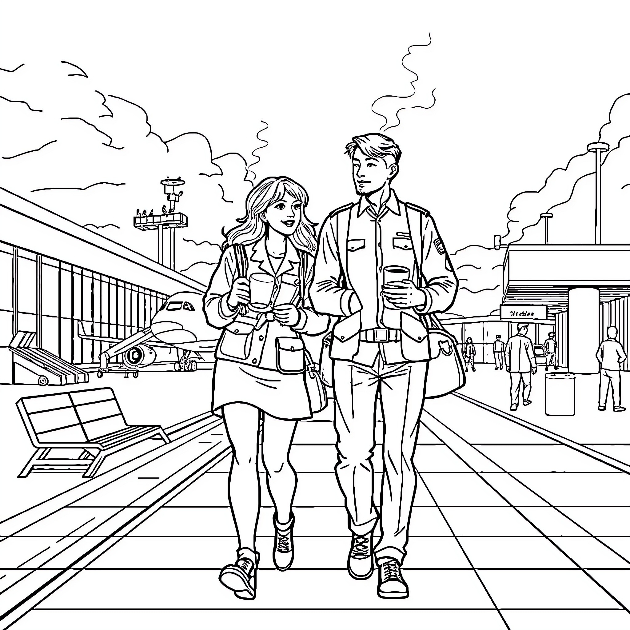 376 Best Couple Coloring Pages (Free Printable PDFs)