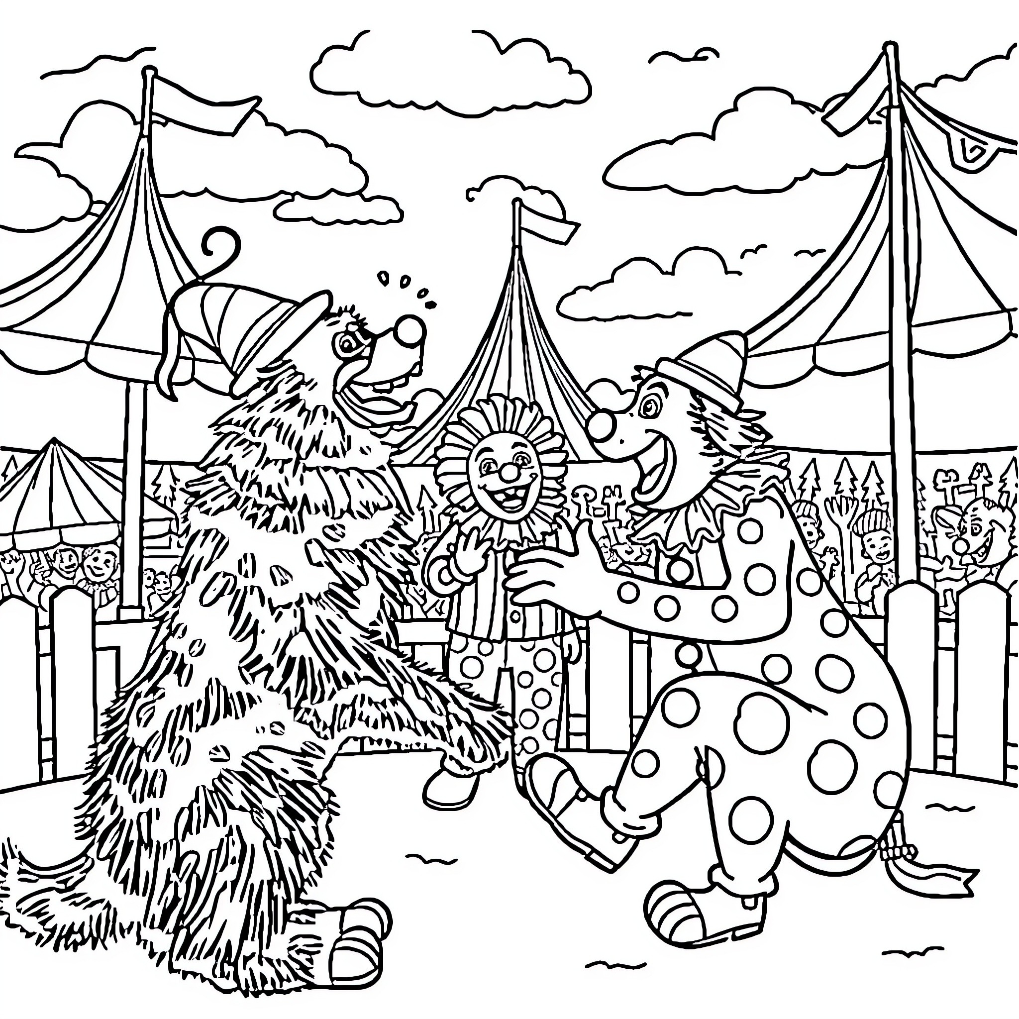 Best Clown Coloring Pages (Free Printable PDF)