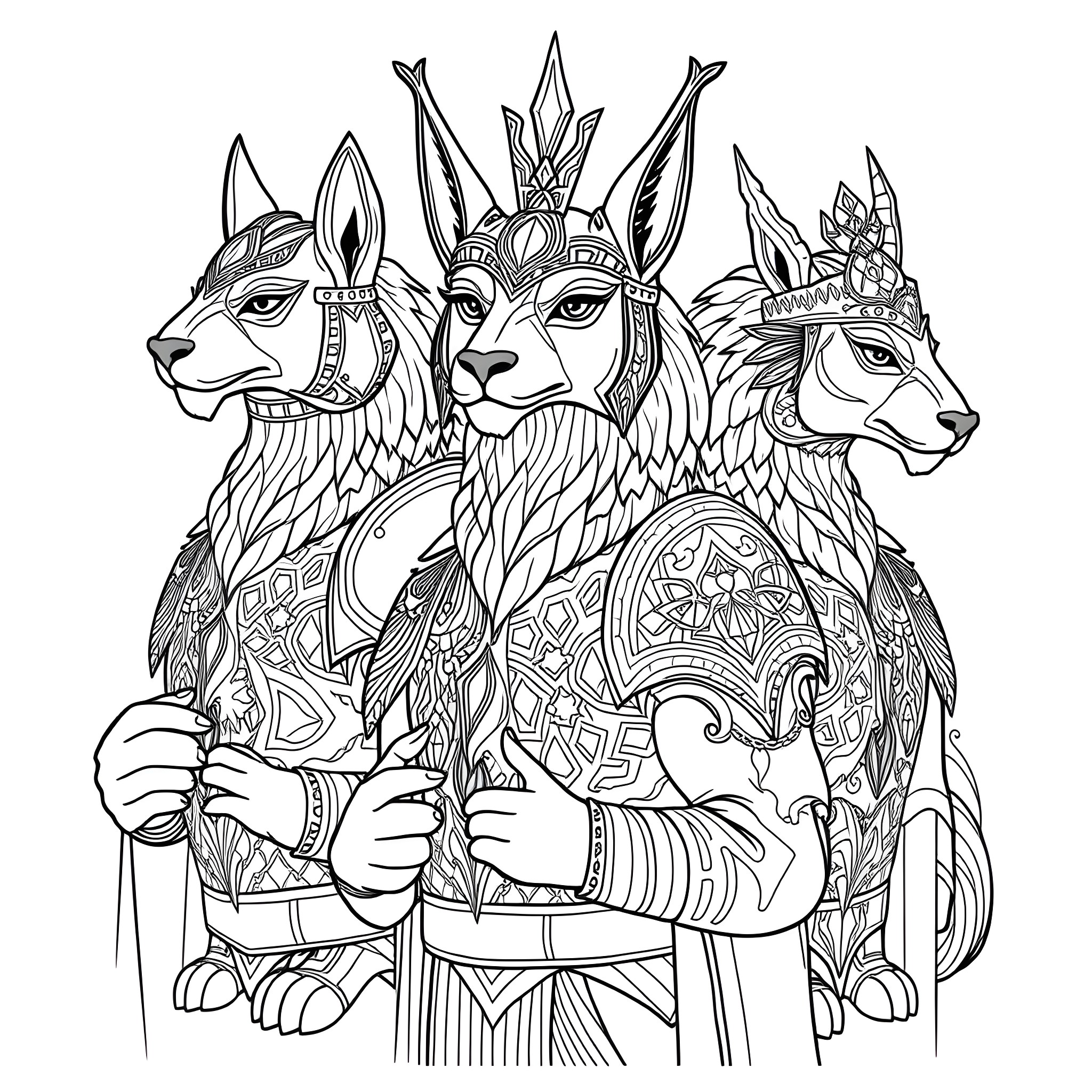 138 Best Animal Coloring Pages (Free Printable PDFs)