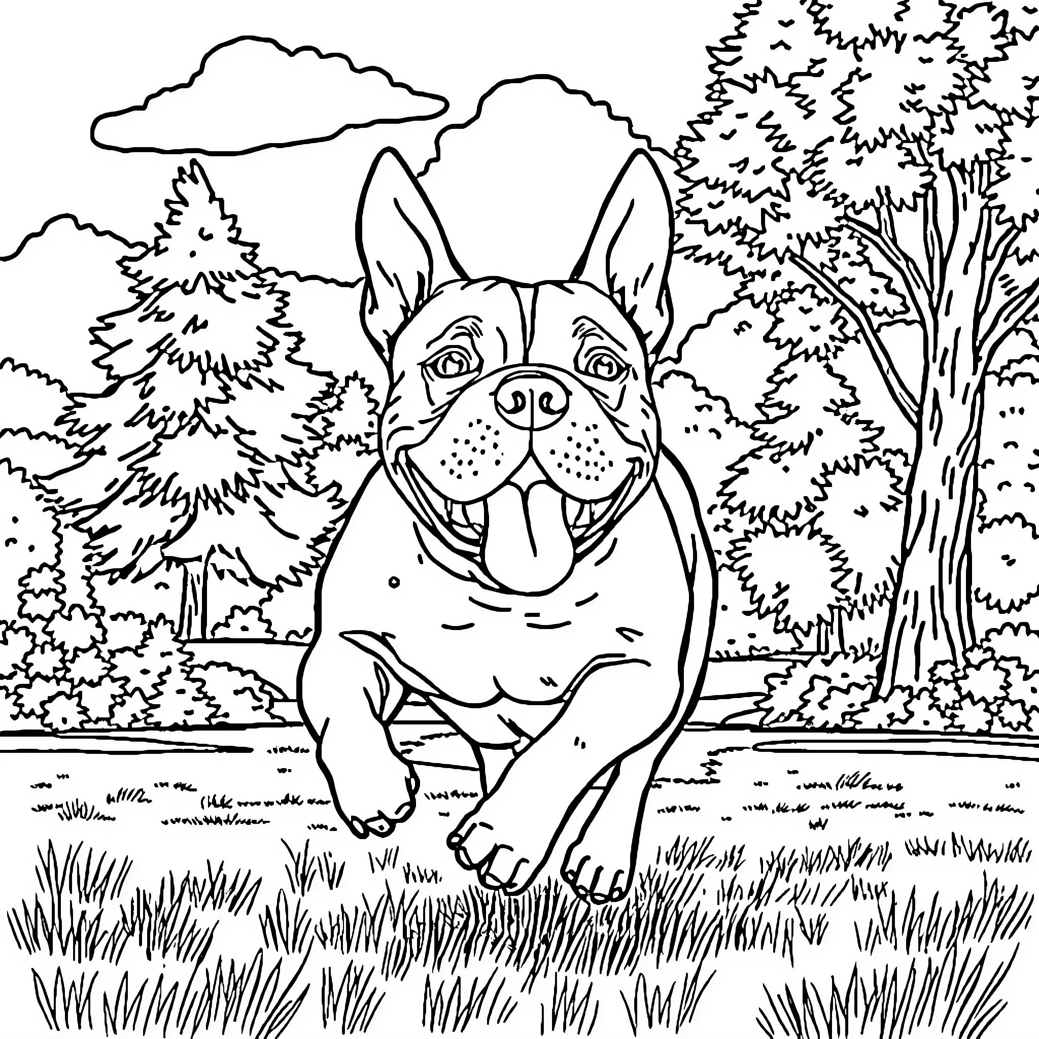 Best American Bully Coloring Pages (Free Printable PDF)