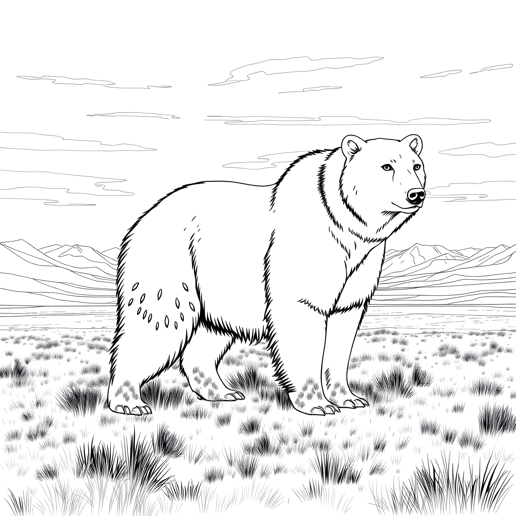 47 Best Bear Coloring Pages (Free Printable PDFs)