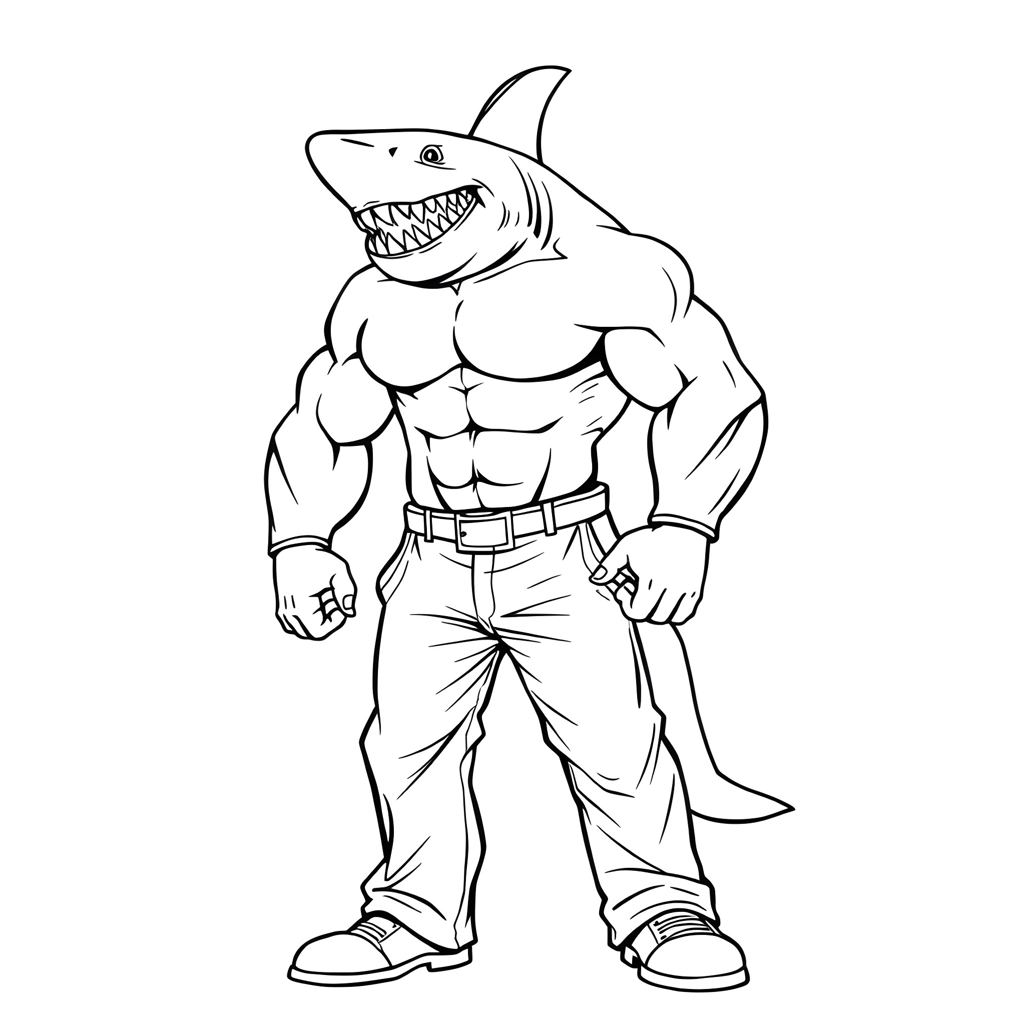 245 Best Shark Coloring Pages (Free Printable PDFs)