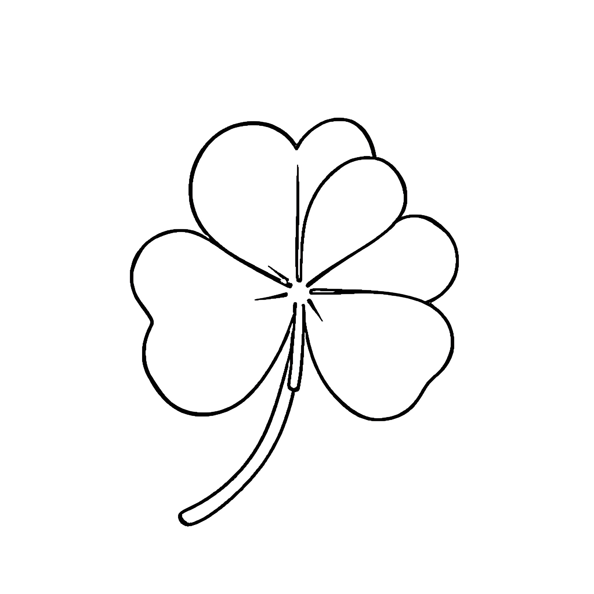 6 Best Clover Coloring Pages (Free Printable PDFs)