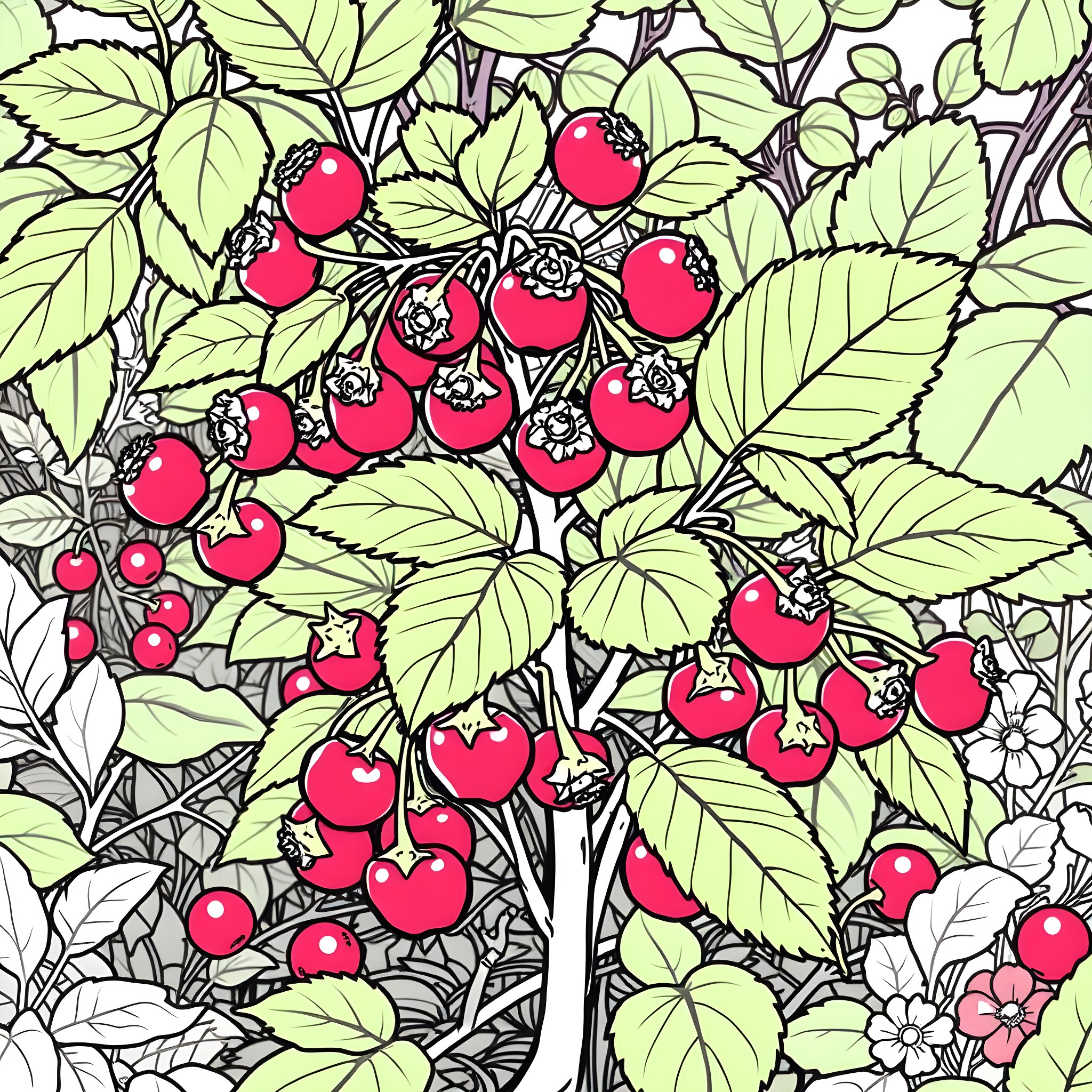 Best Currant Coloring Pages (Free Printable PDF)