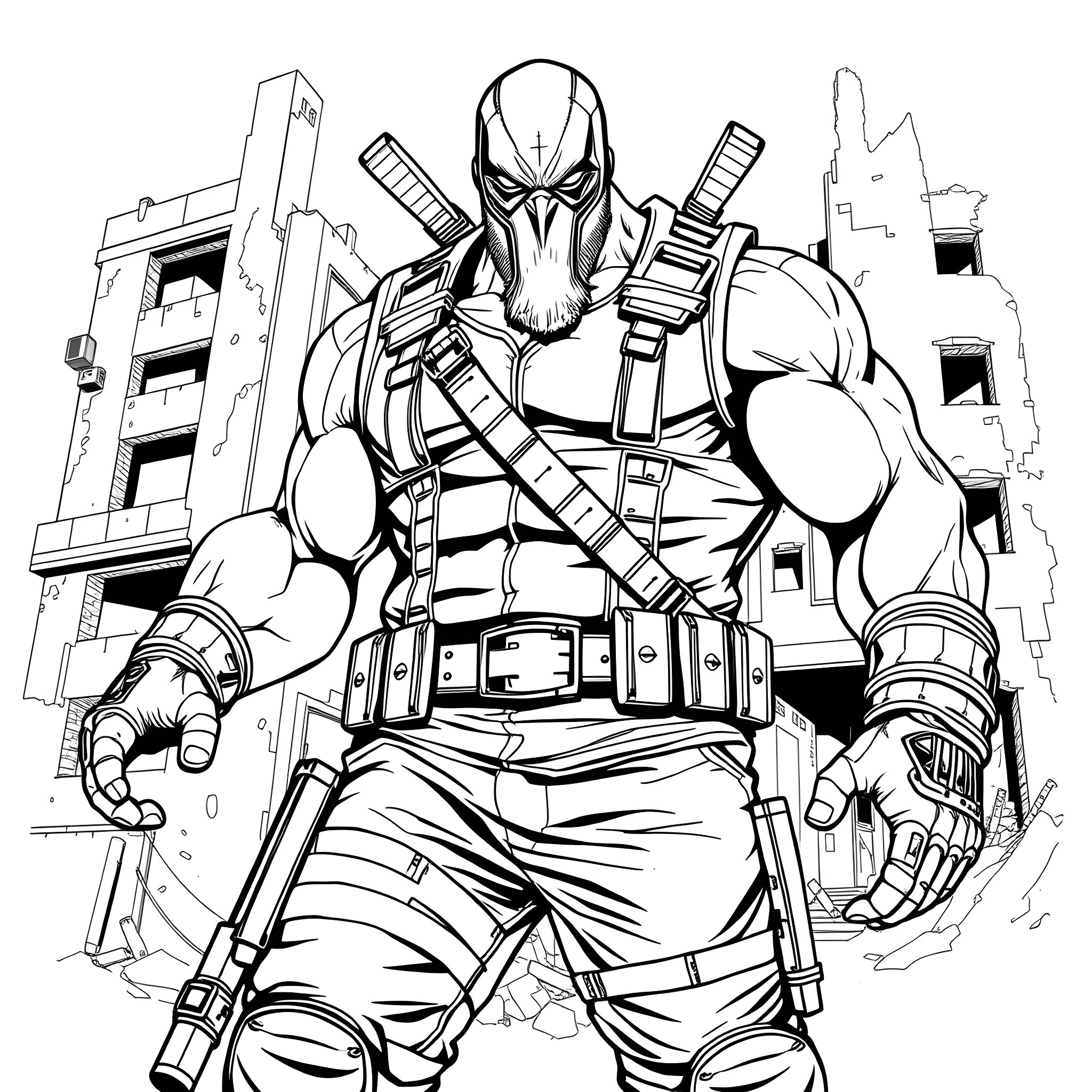 107 Best Bane Coloring Pages (Free Printable PDFs)