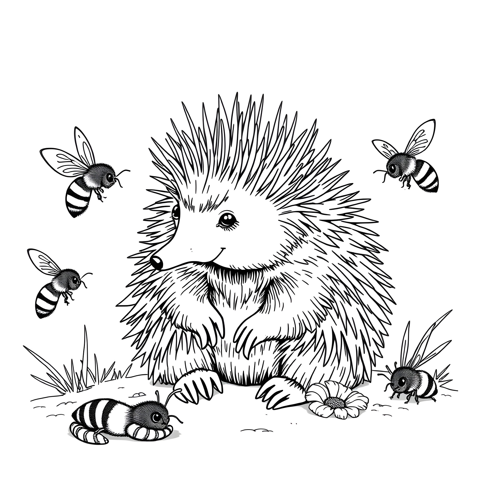 Best Echidna Coloring Pages (Free Printable PDF)