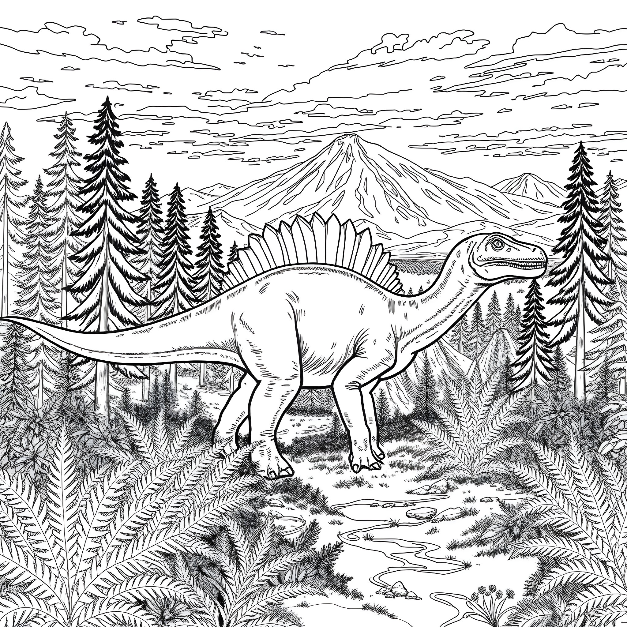 Best Dryosaurus Coloring Pages (Free Printable PDF)
