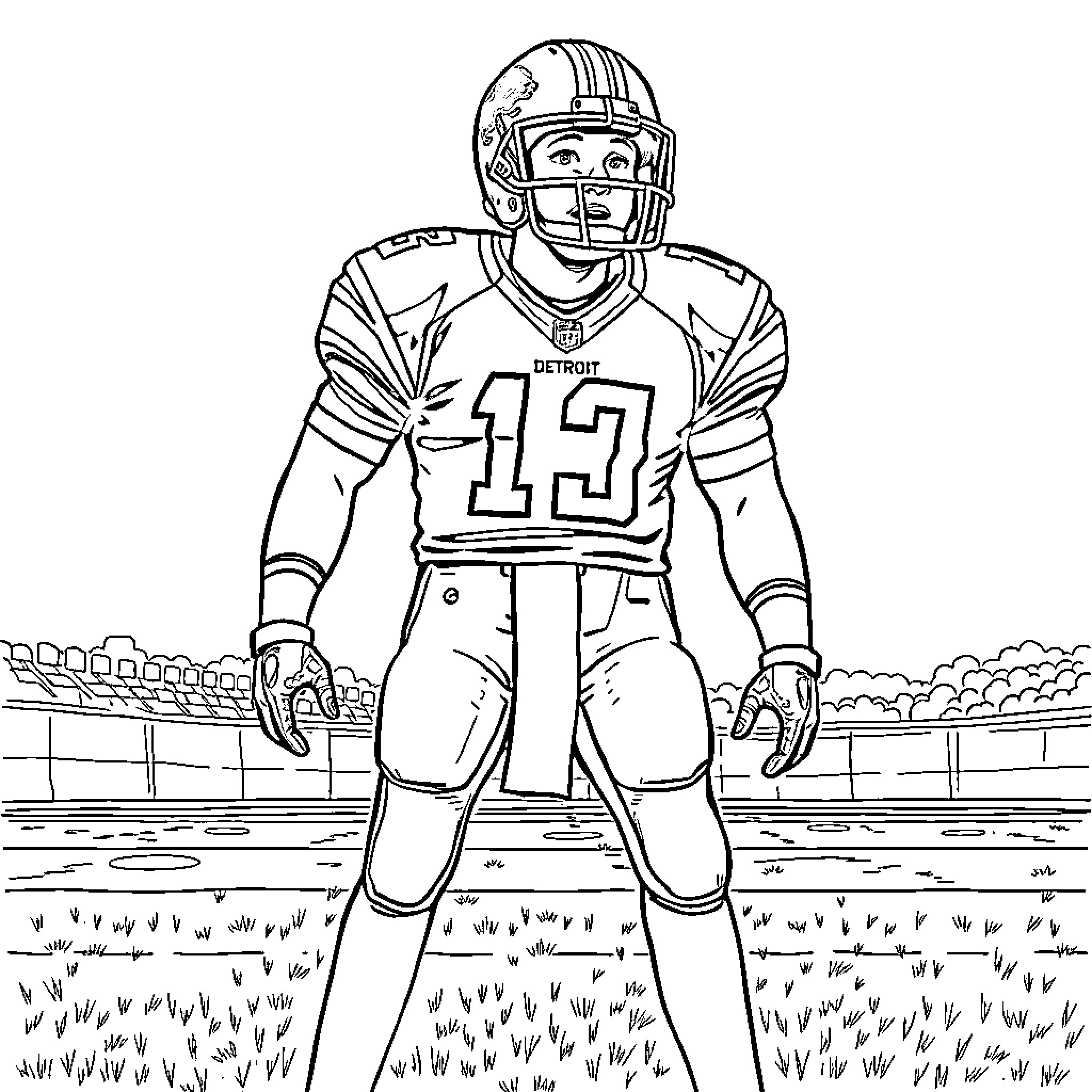 Best Aidan Hutchinson Coloring Pages (Free Printable PDF)