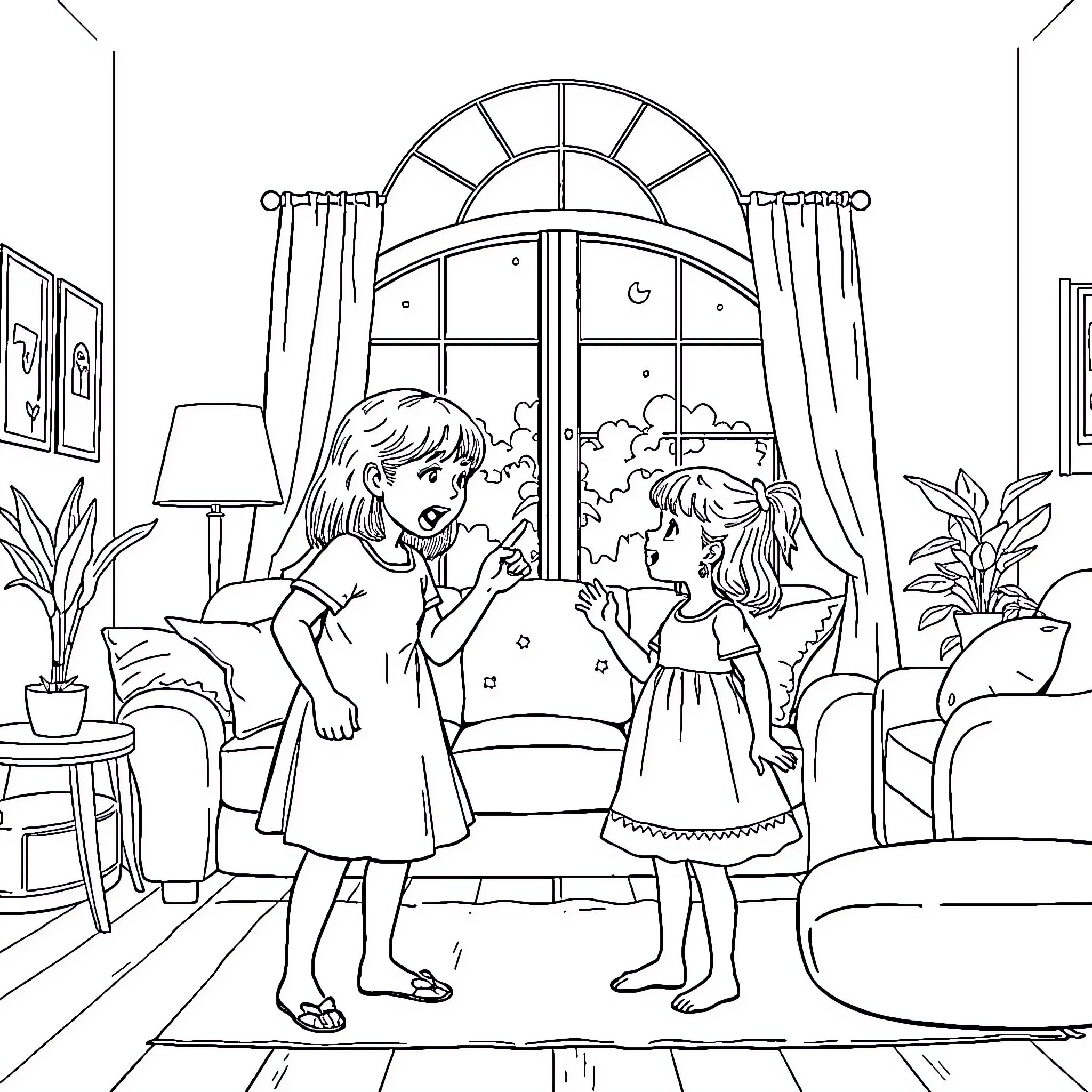 Best Sister Coloring Pages (Free Printable PDF)