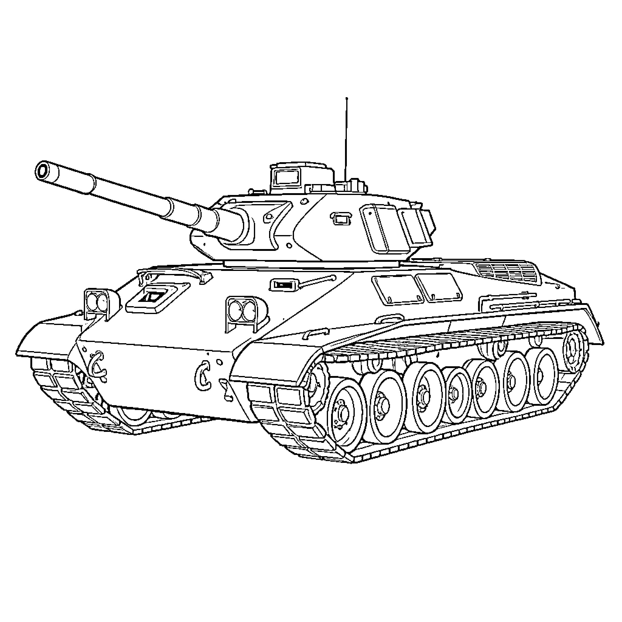 Best Panzer Coloring Pages (Free Printable PDF)