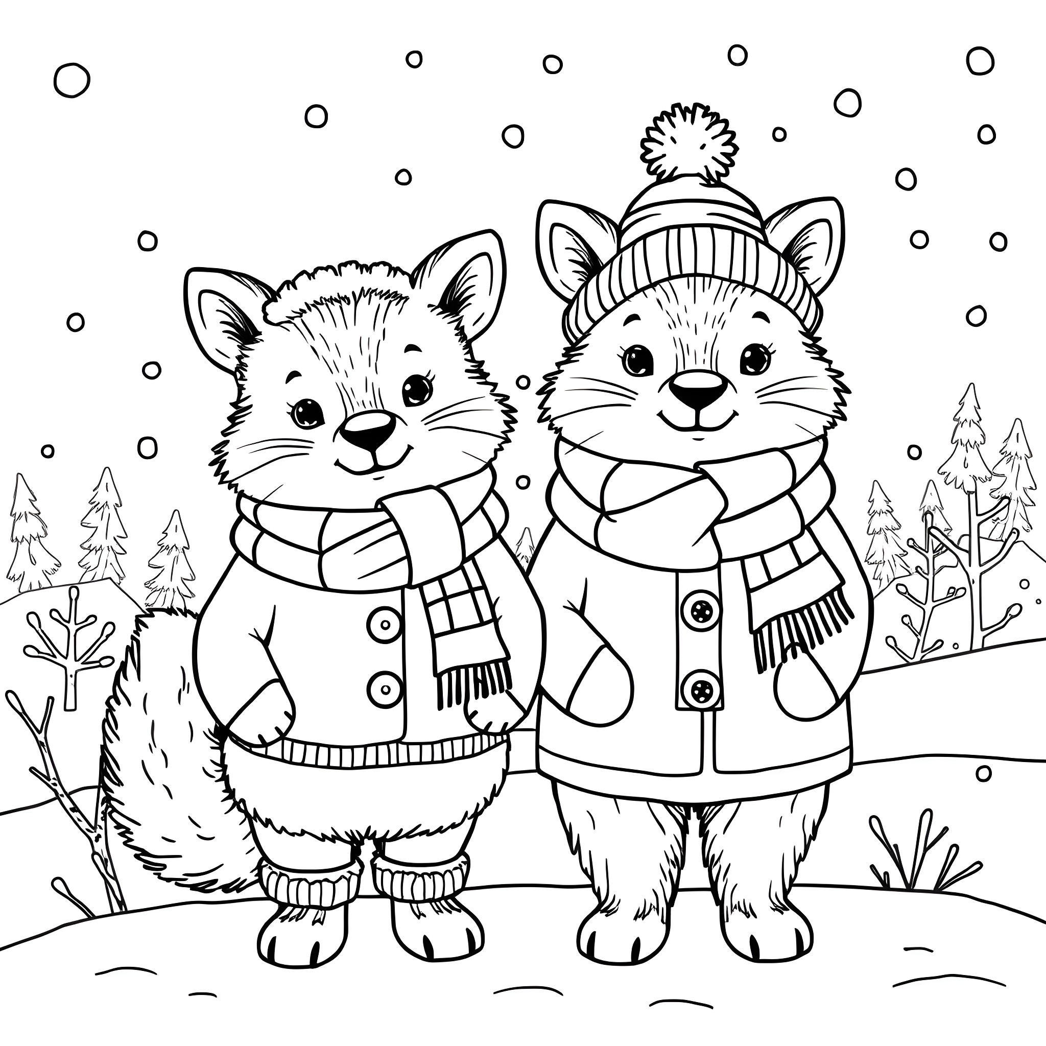 134 Best Animal Coloring Pages (Free Printable PDFs)