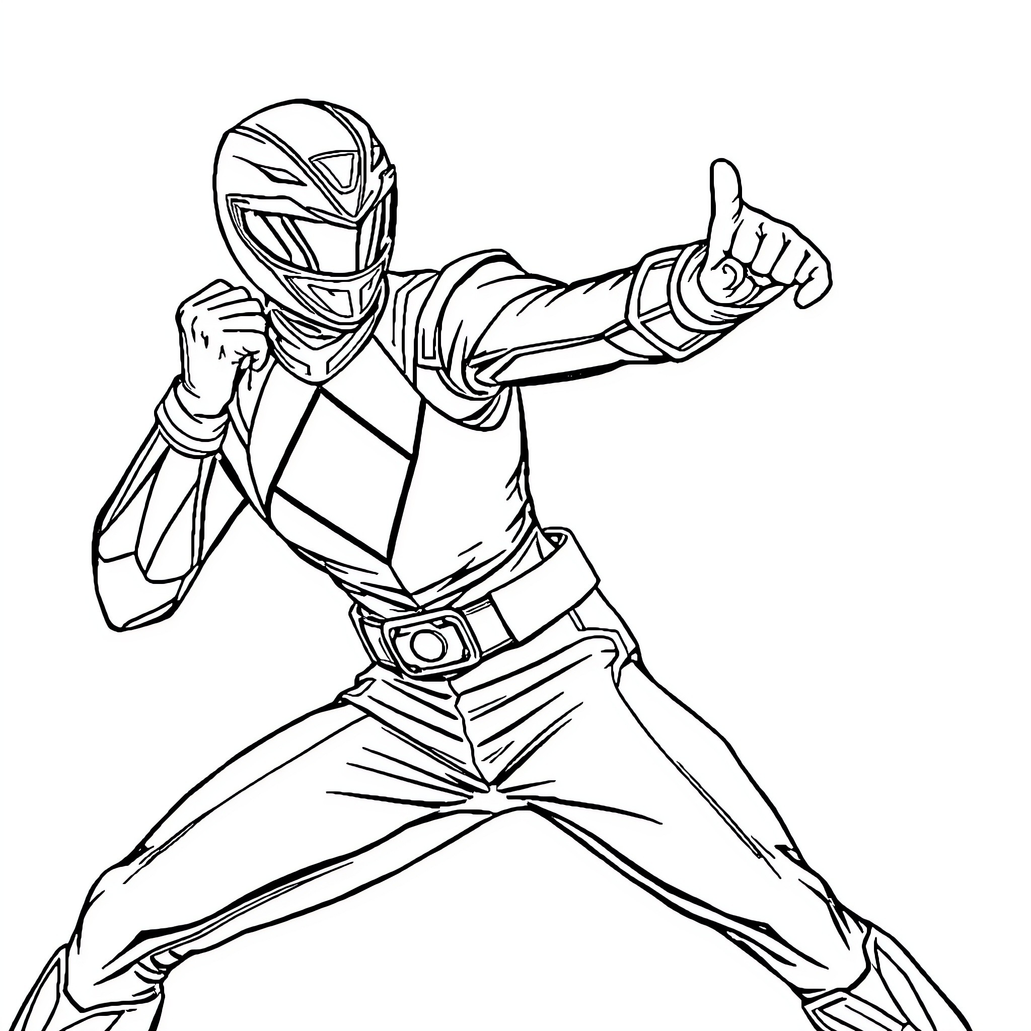 Best Power Ranger Coloring Pages (Free Printable PDF)