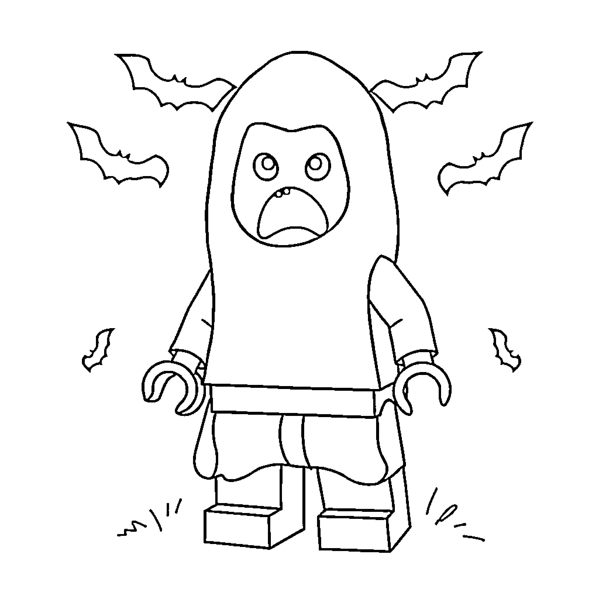 Best Halloween Lego Minifigure Coloring Pages (Free Printable PDF)