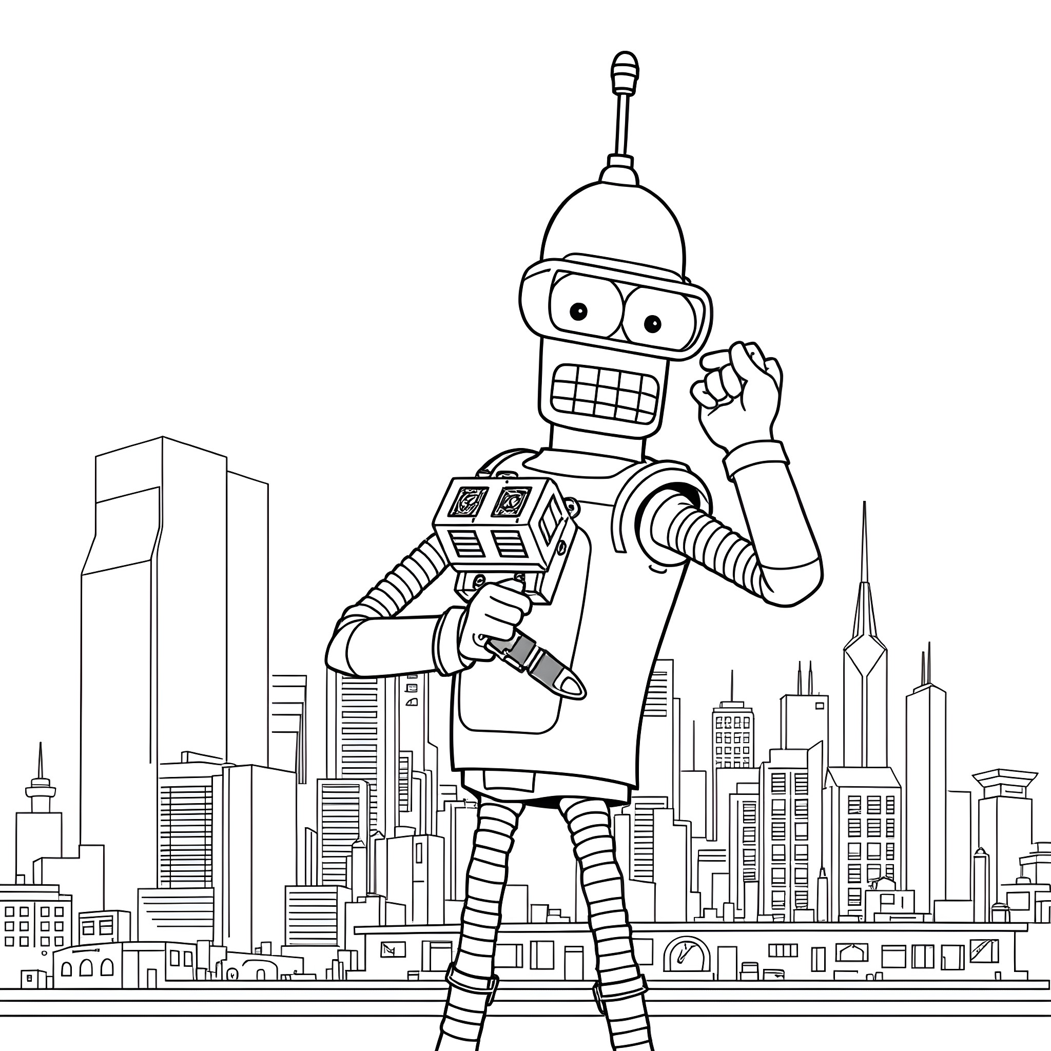 Best Bender Coloring Pages (Free Printable PDF)