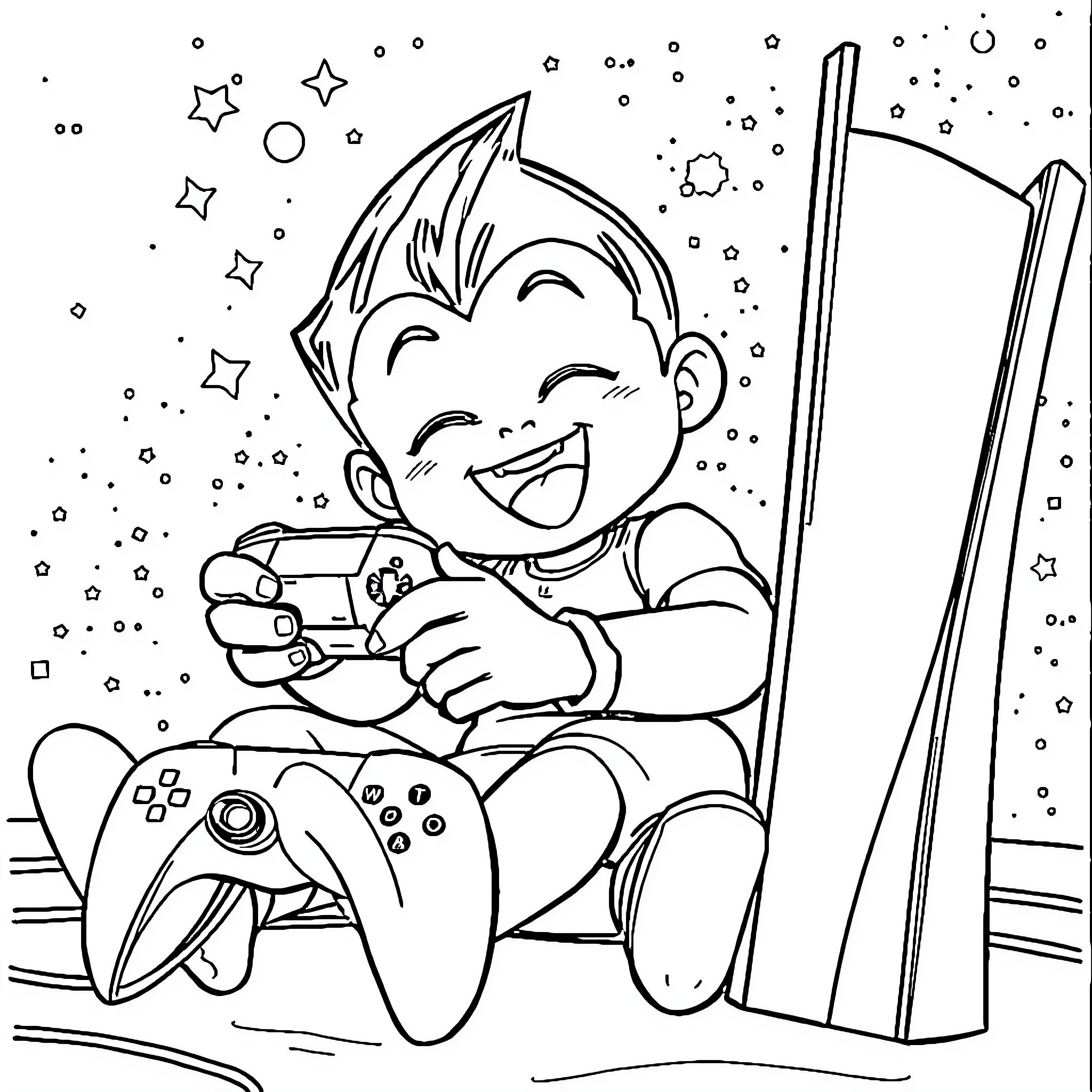 Best Astro Boy Coloring Pages (Free Printable PDF)