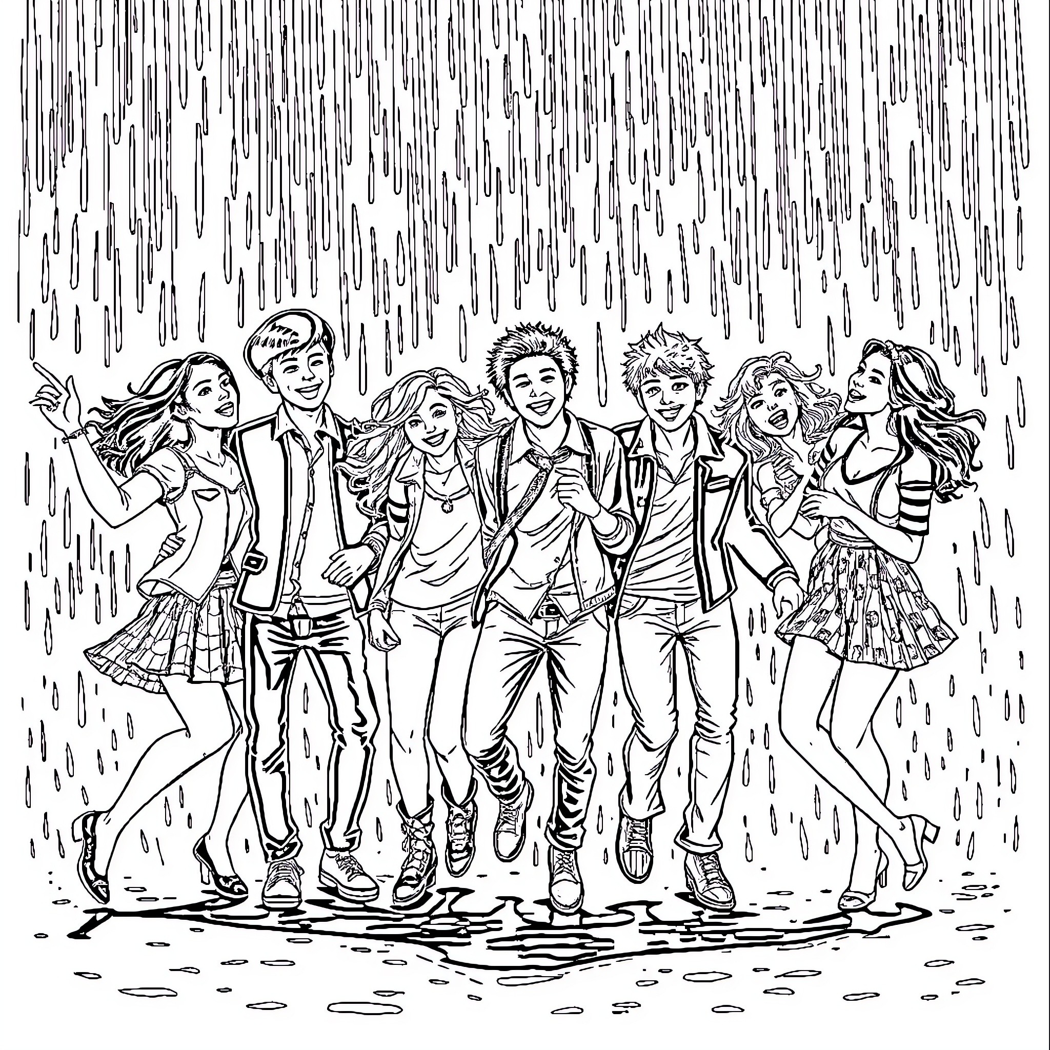 Best High School Musical Coloring Pages (Free Printable PDF)